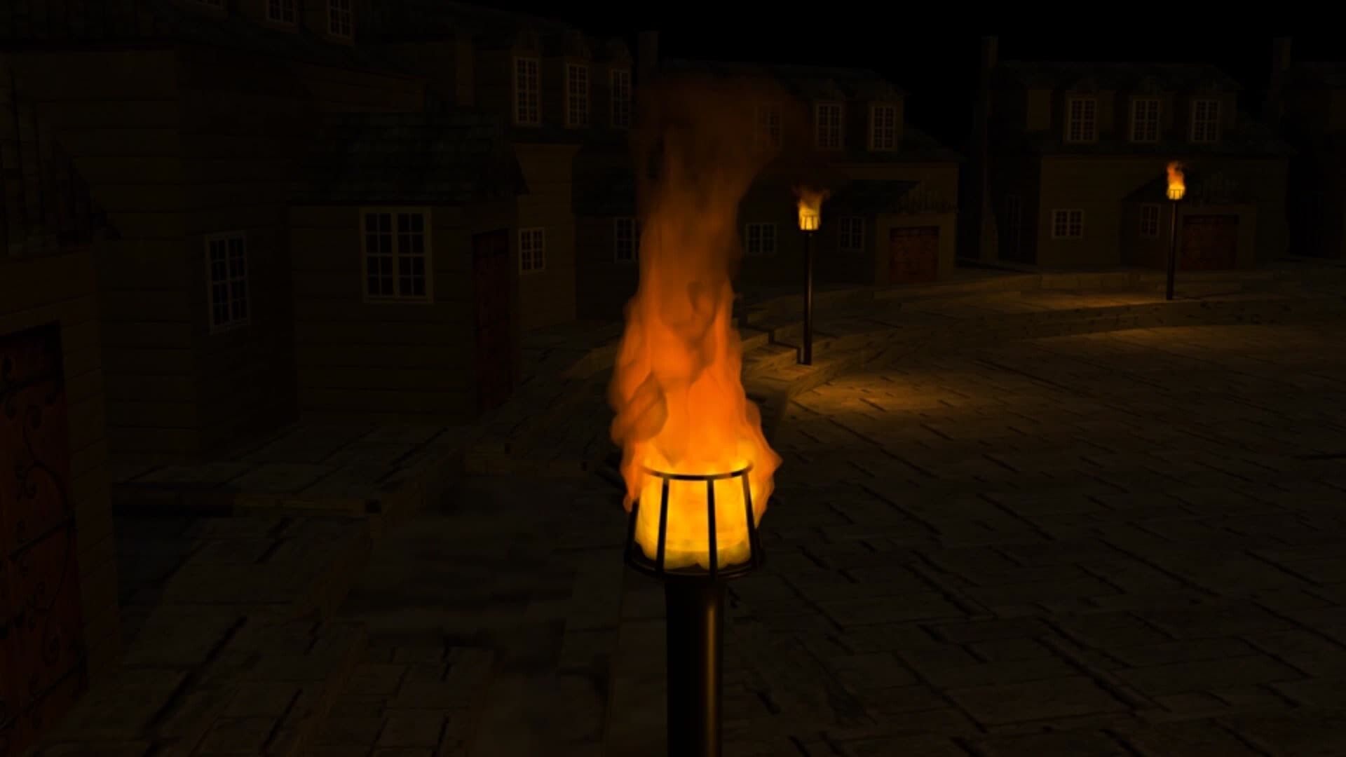 ArtStation - The fire at night