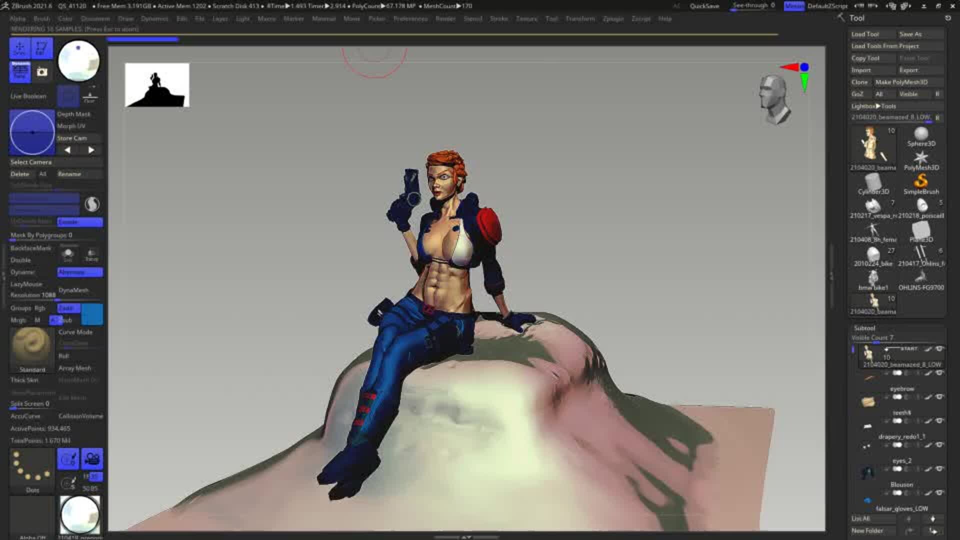 ArtStation - Be Amazed Studio's Earth Outlaws study