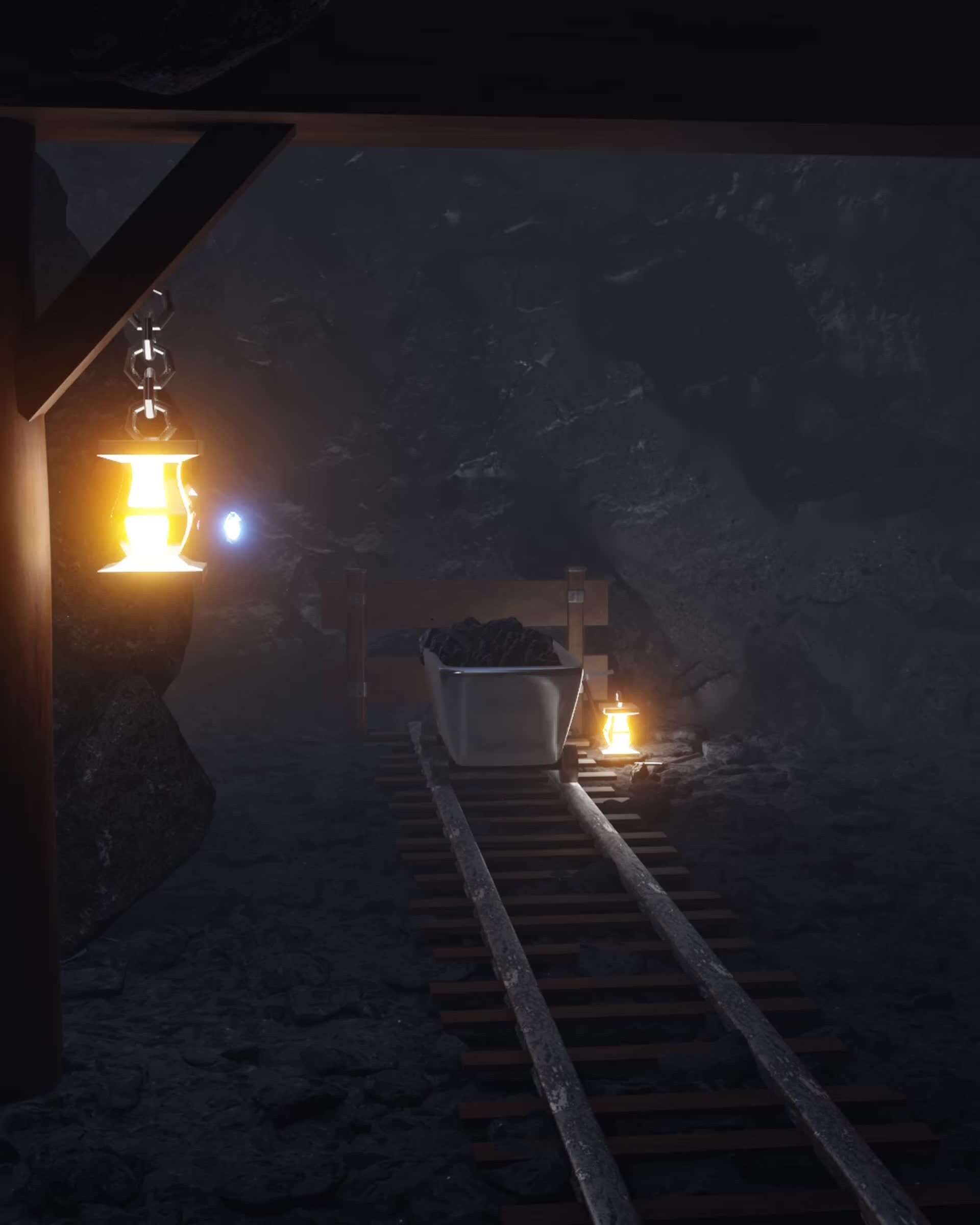 ArtStation - fantasy mine