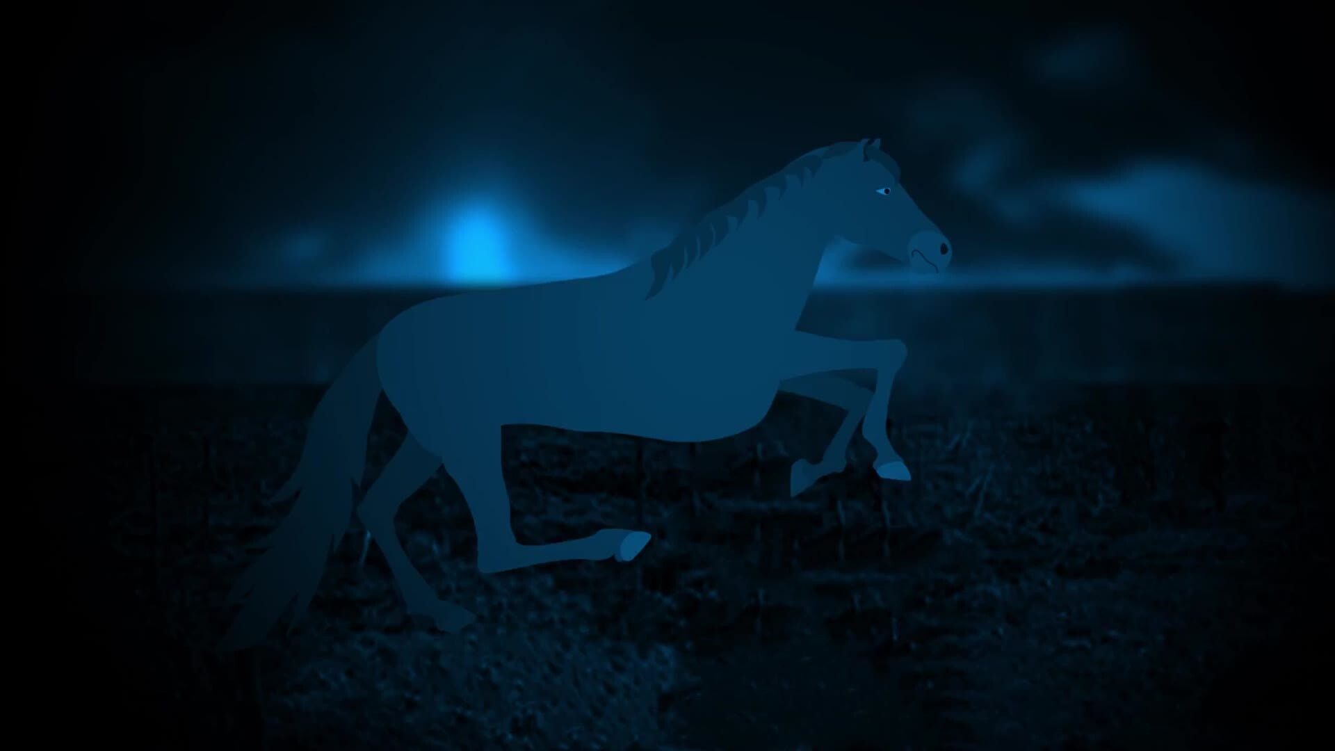 ArtStation - War Horse Run - 2D Animation