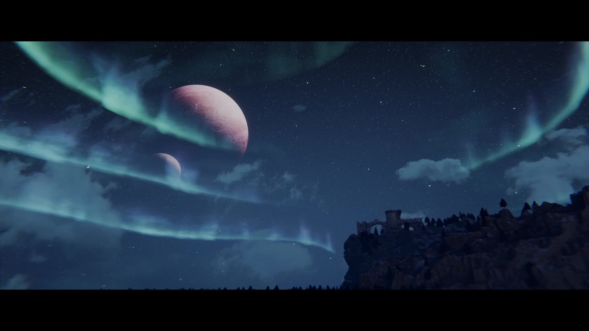 ArtStation - Skyrim sky