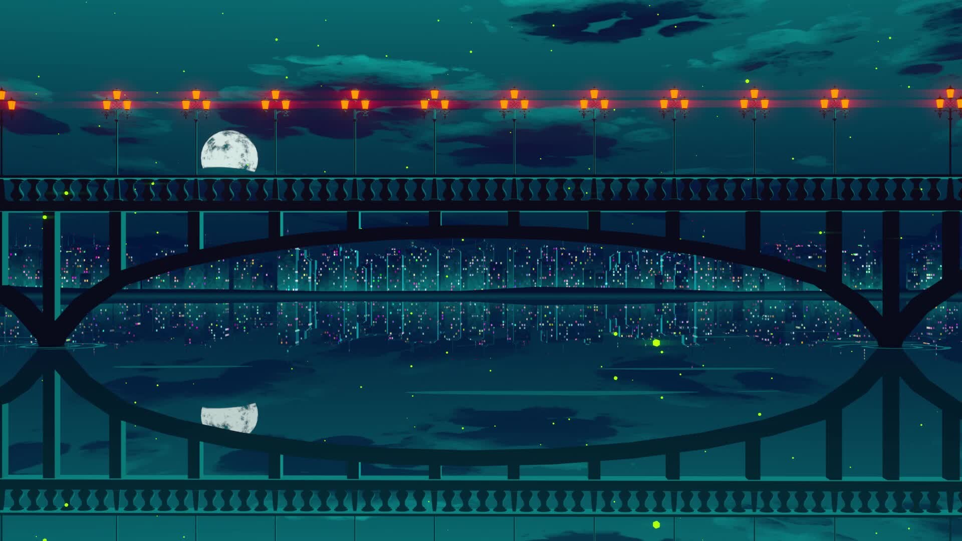 ArtStation - Park Bridge - Stylized 3D Environment Animation