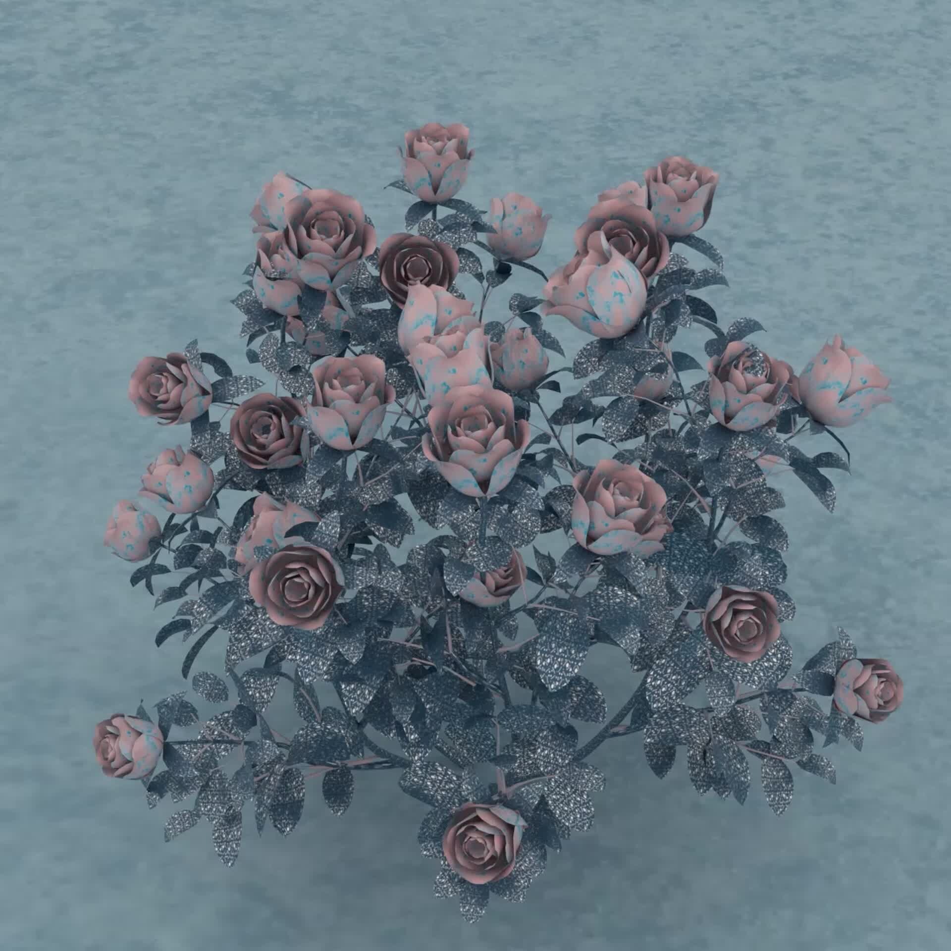 ArtStation - Exploding Roses