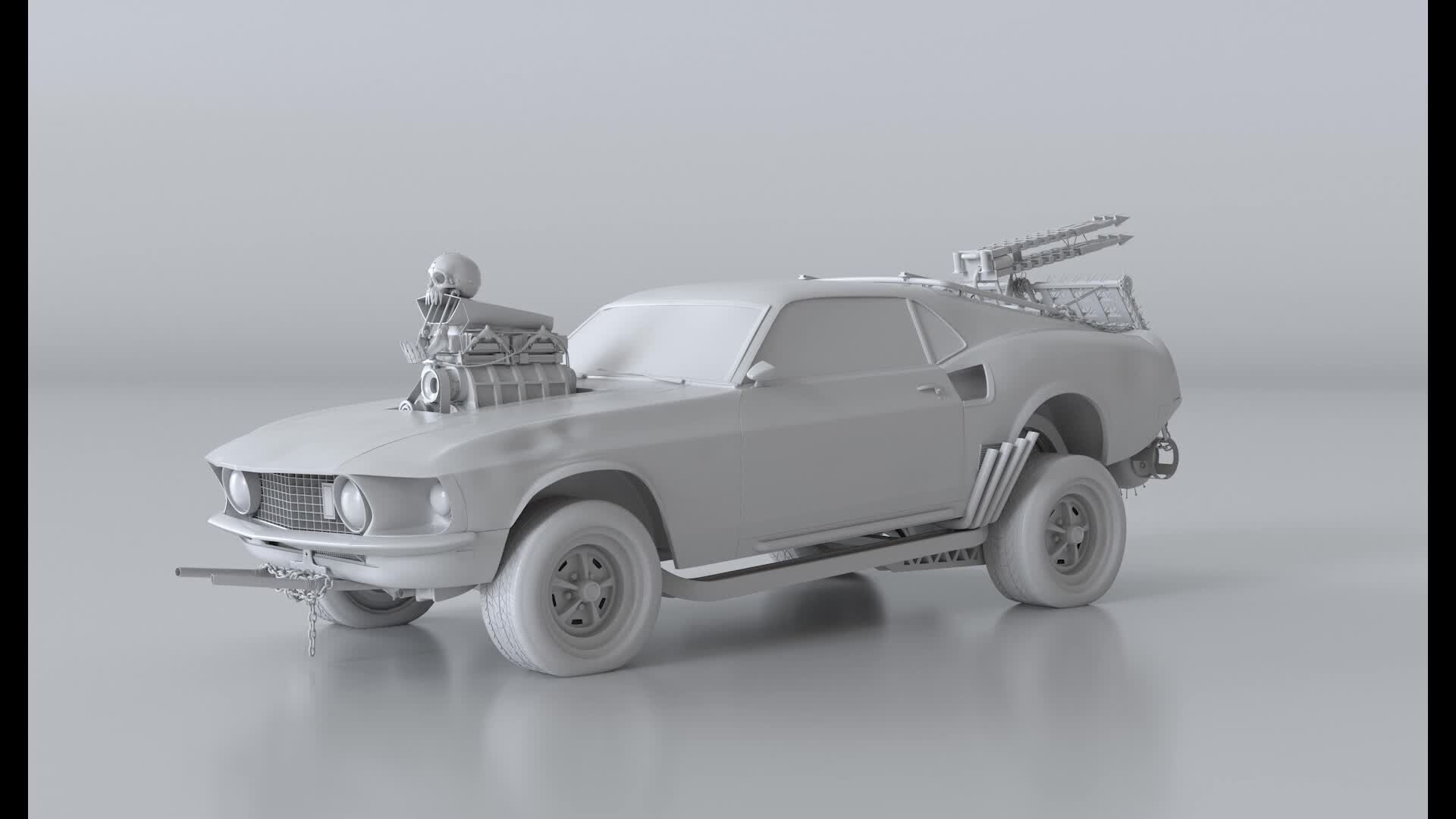 ArtStation - Mad Max Car