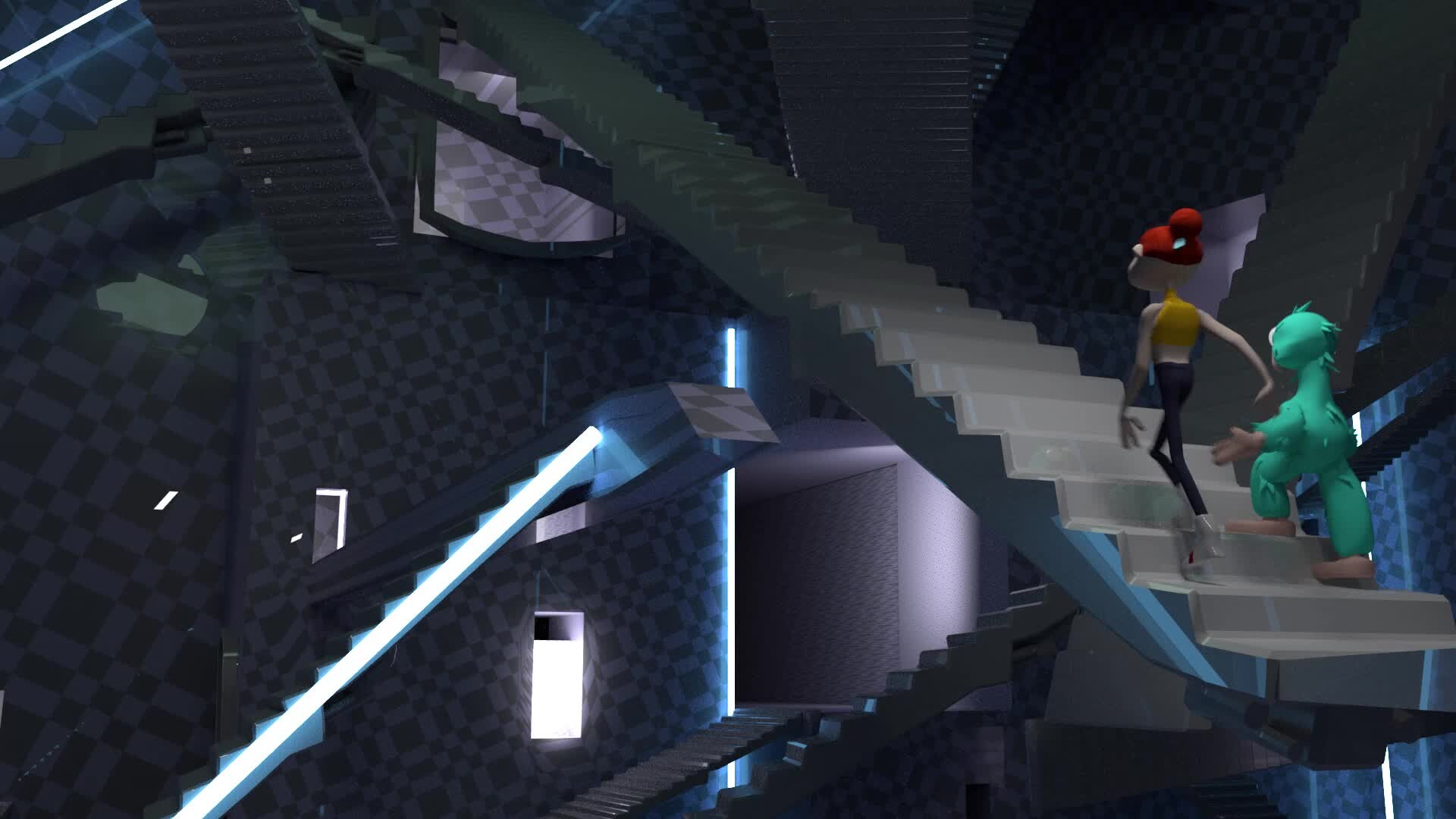 ArtStation - Labyrinth Stairs: Dreamscape Film