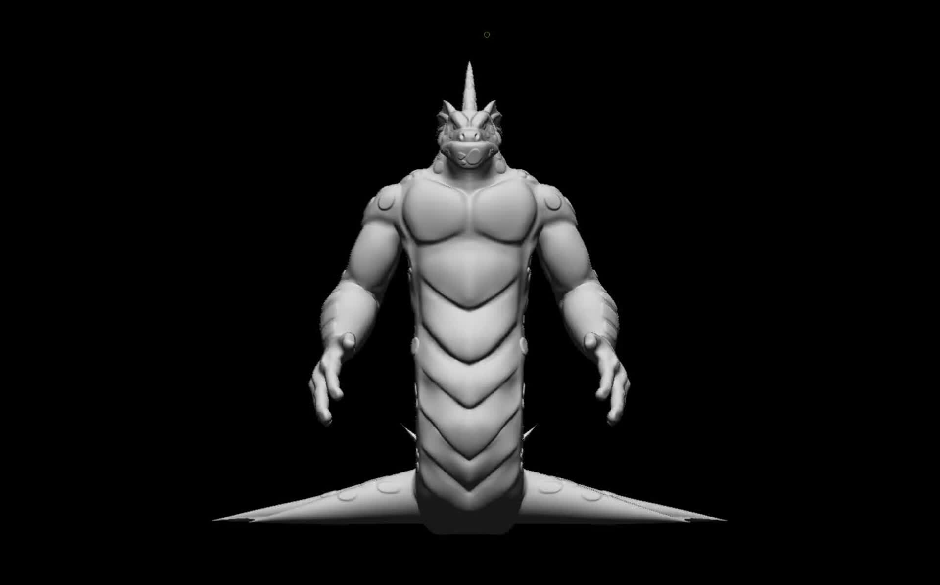 ArtStation - Naga 3D Model
