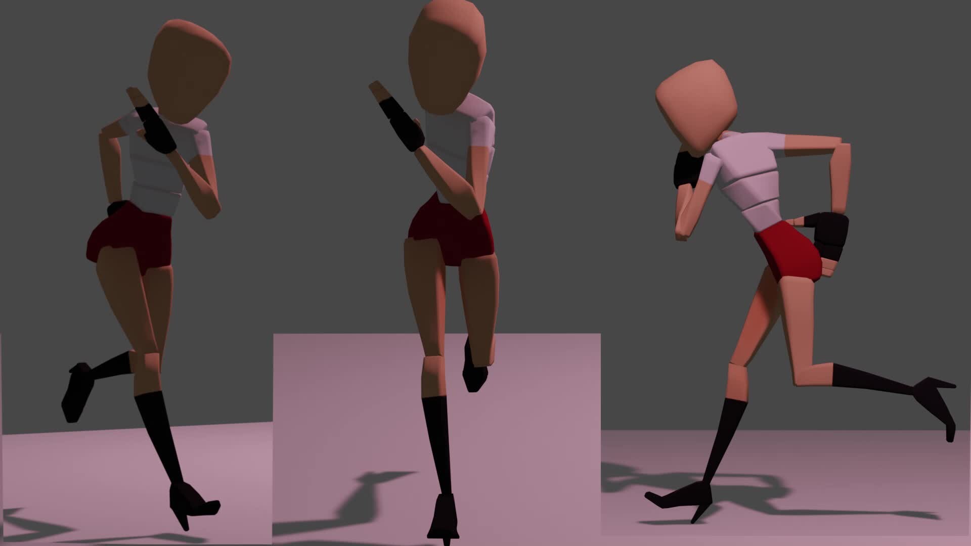 ArtStation - female_run cycle