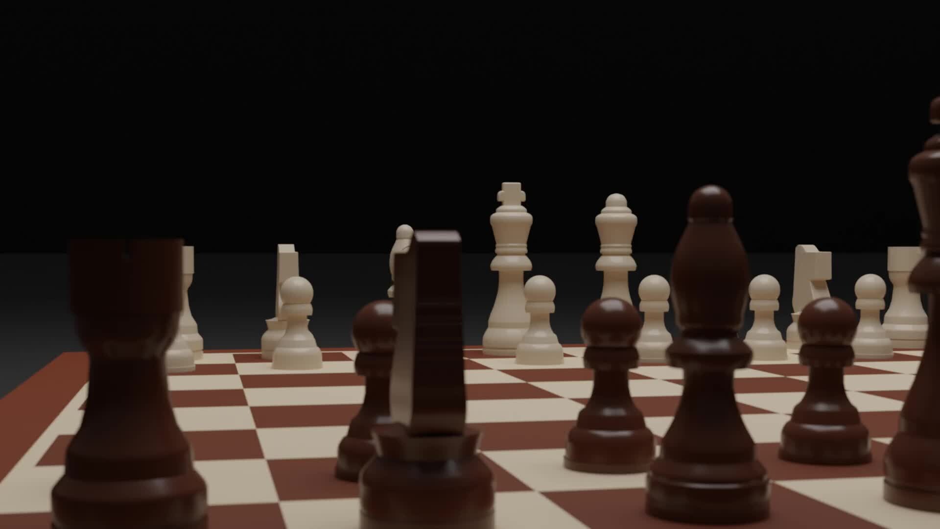 ArtStation - Scholar's Mate Chess Animation