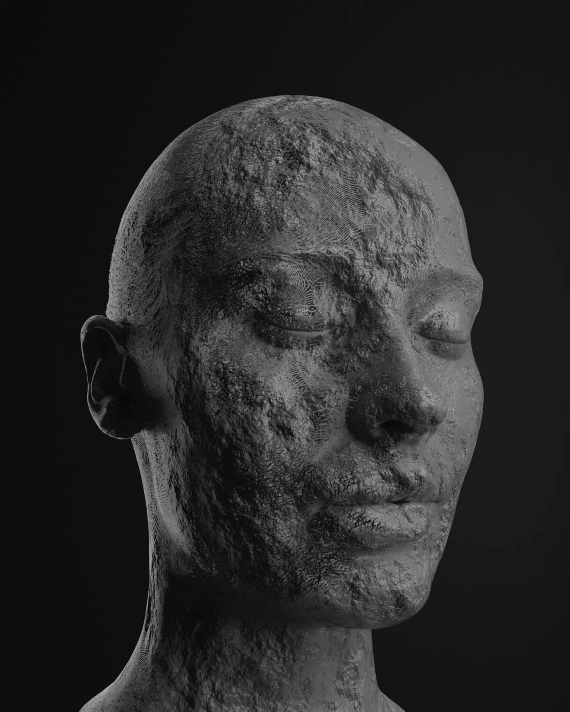 ArtStation - Head Dissolve & Growth