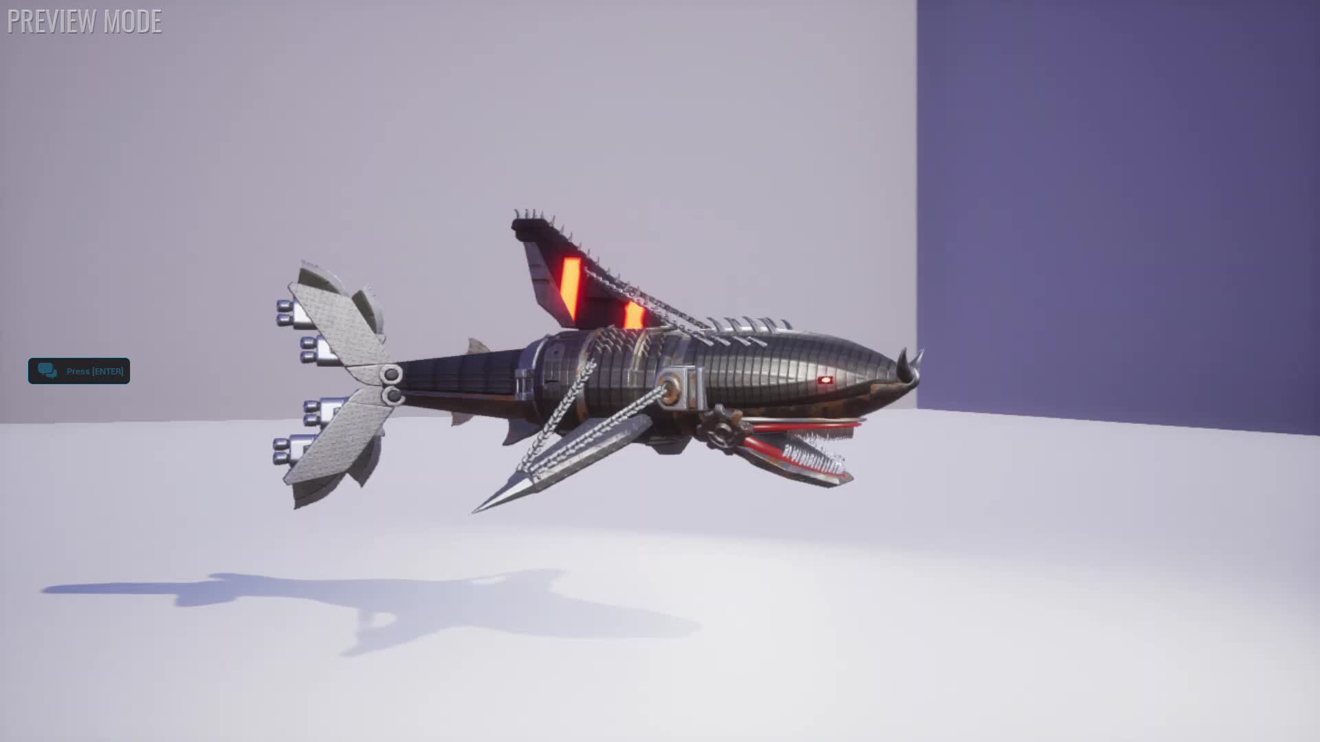 ArtStation - Cyborg Shark NPC