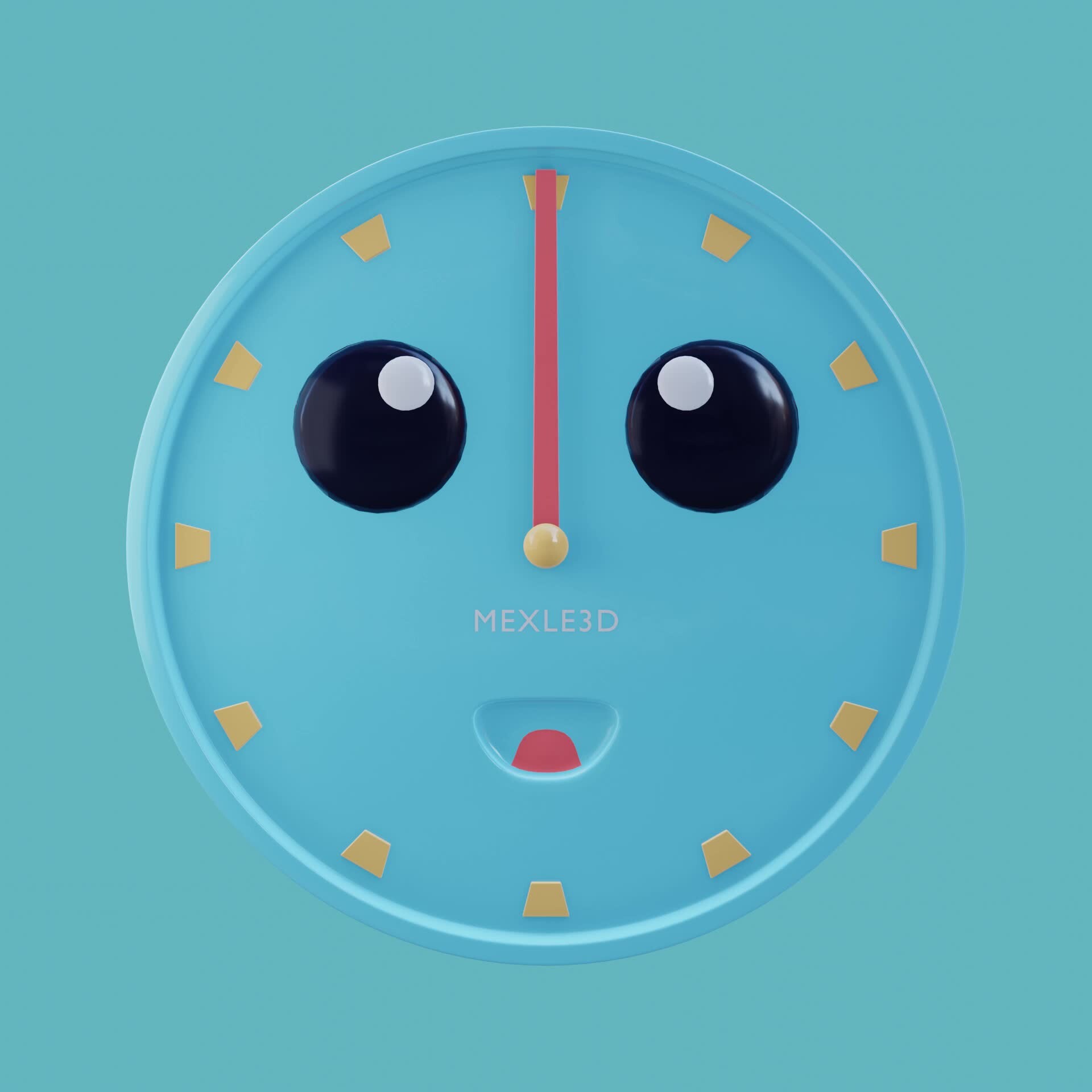 ArtStation - Wobbly Clock Animation