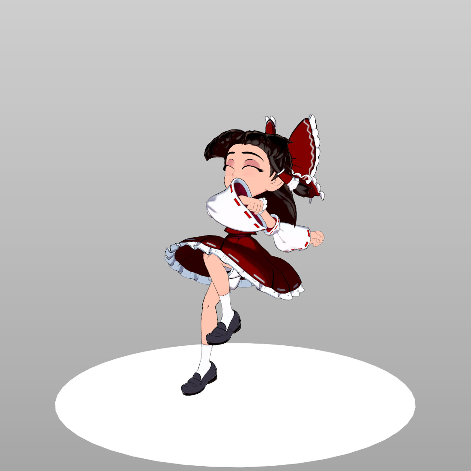 ArtStation - Reimu Animation - Skip
