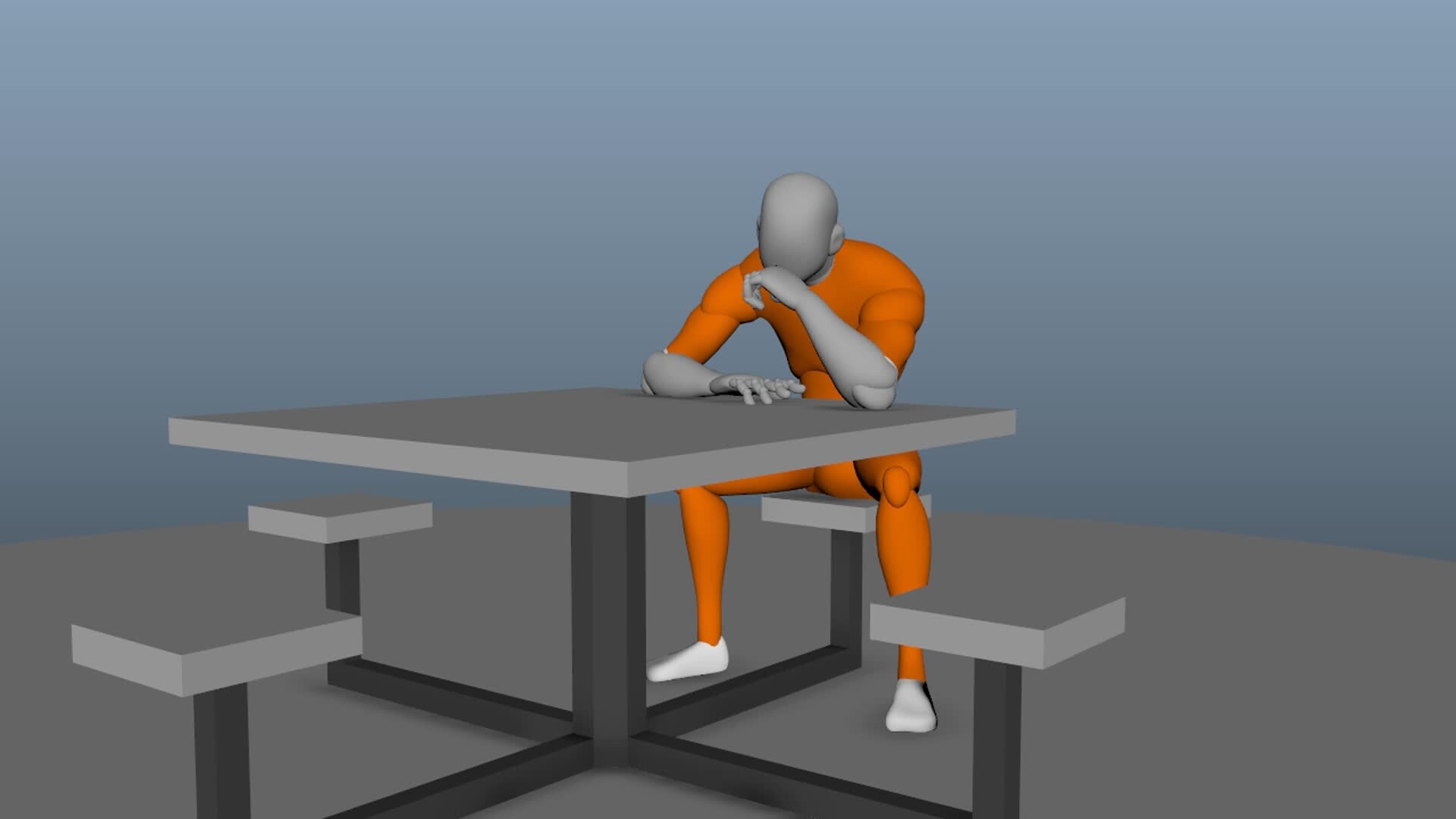 ArtStation - Getting Up Exercise