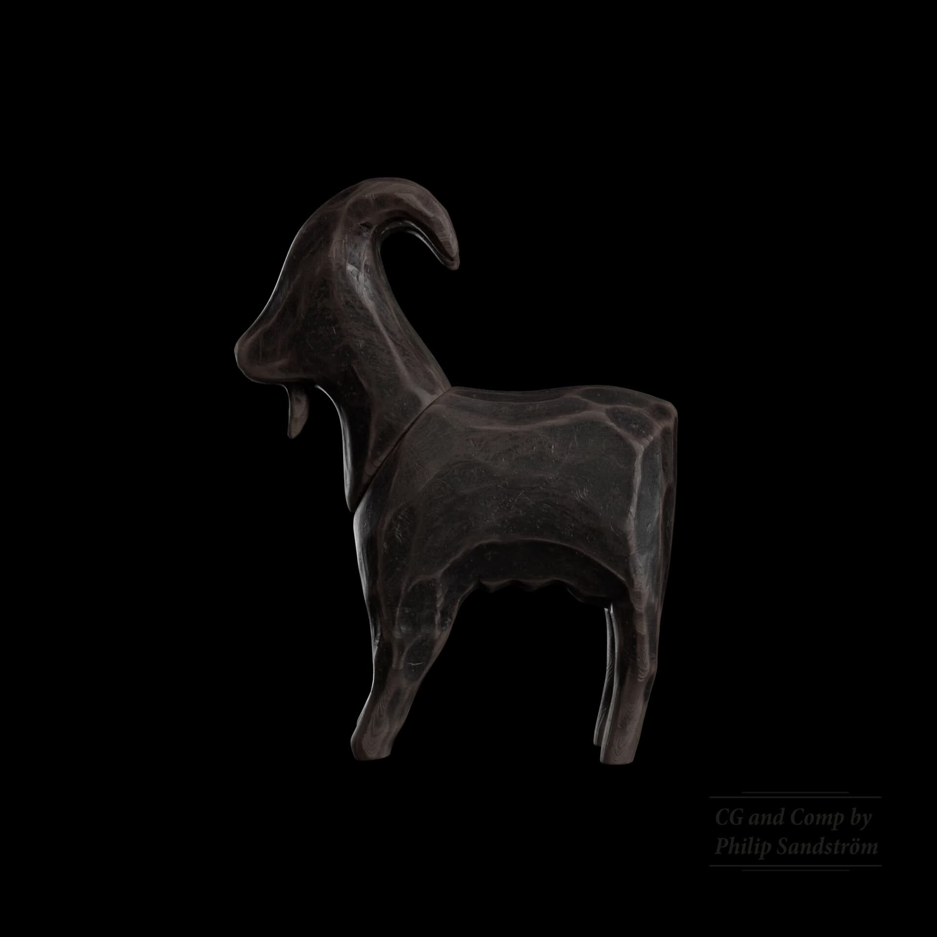 ArtStation - Study of the sacrificial goat statues from RE Village