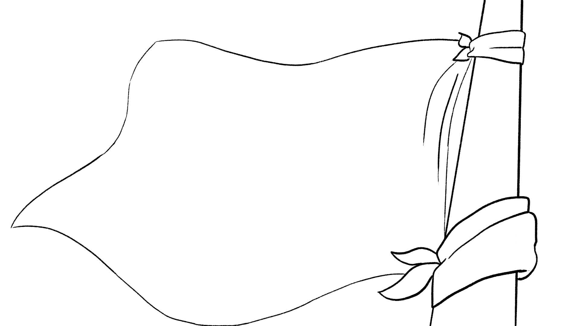 ArtStation - Flag Animation Practice