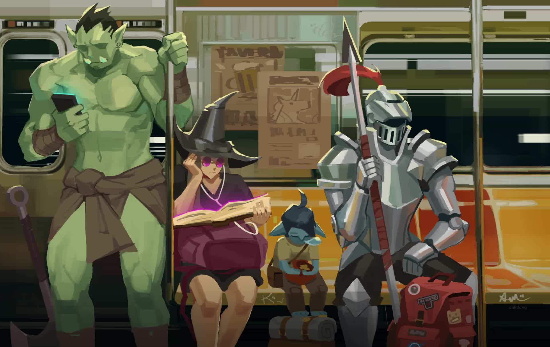 ArtStation - Magical Transportation Authority MTA