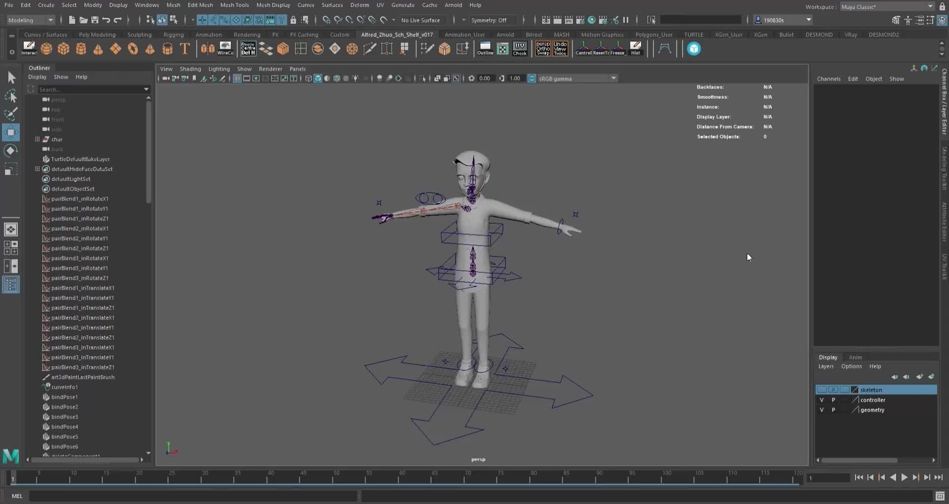 ArtStation - Biped & Vehicle Rig