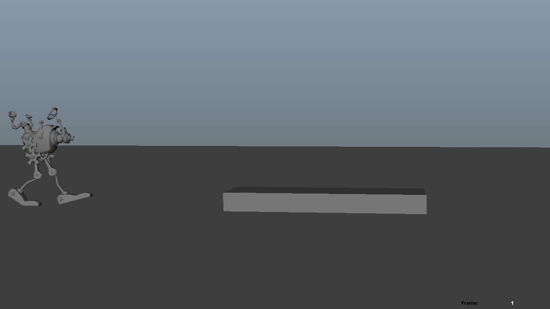 ArtStation - Robot Walk Cycle