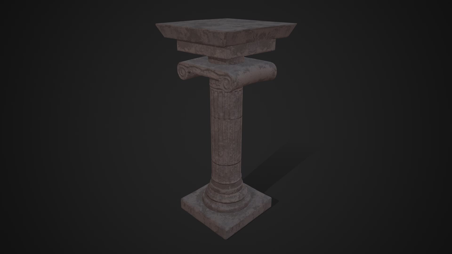 ArtStation - stylized pillar