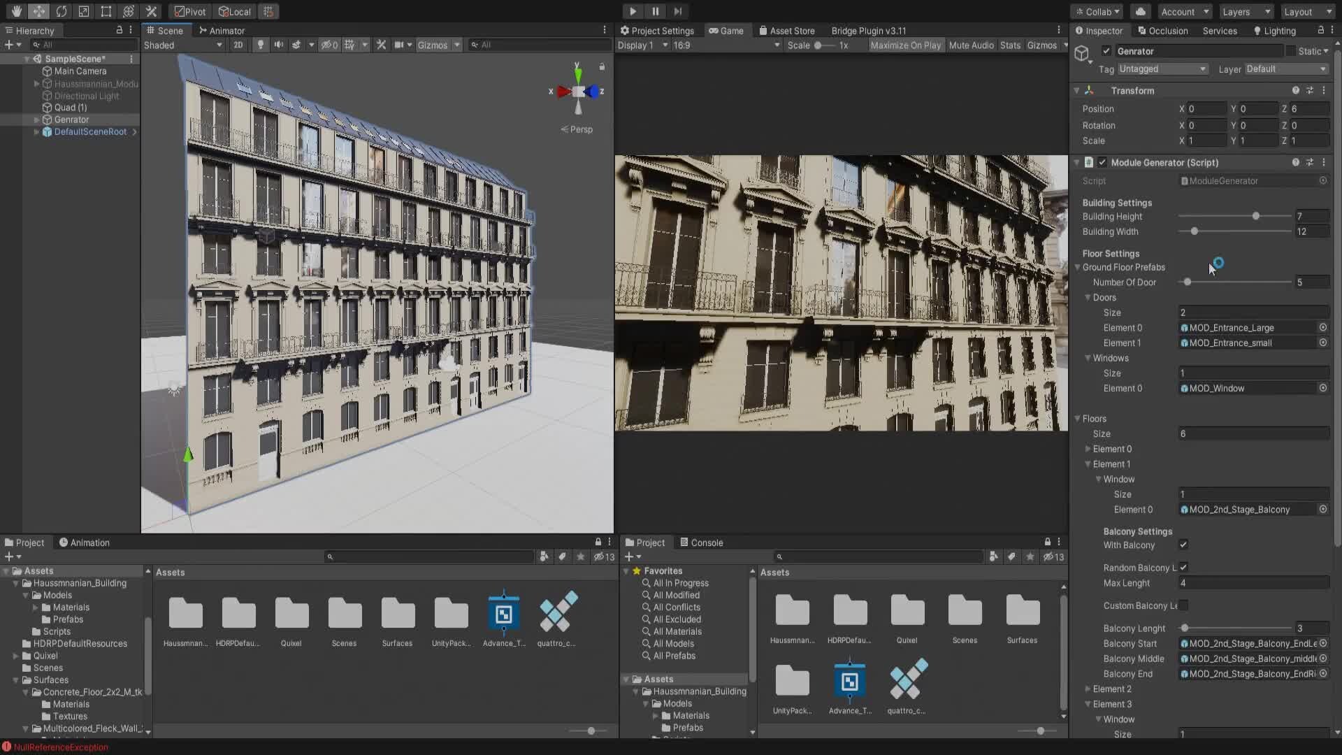ArtStation - Modular Haussmannian Facade