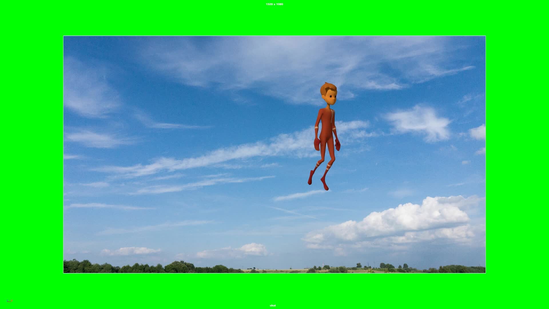 ArtStation - Flying animation. The entire process is done in maya