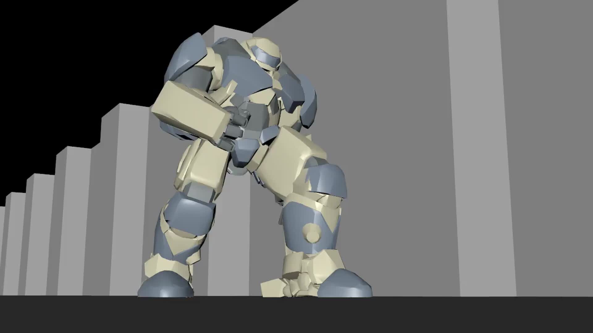 ArtStation - Mech Walk Cycle