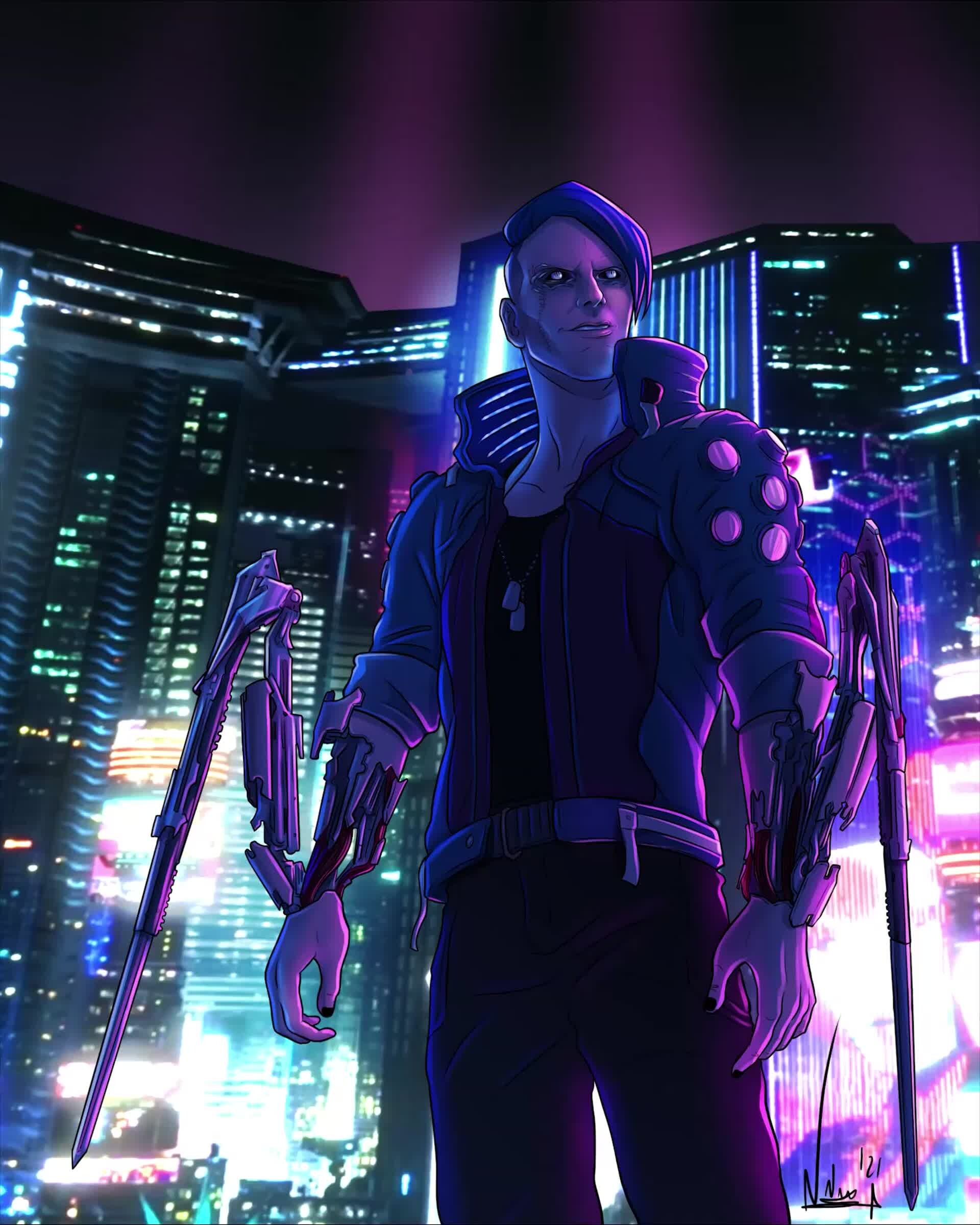 ArtStation - V - Cyberpunk 2077 Fanart