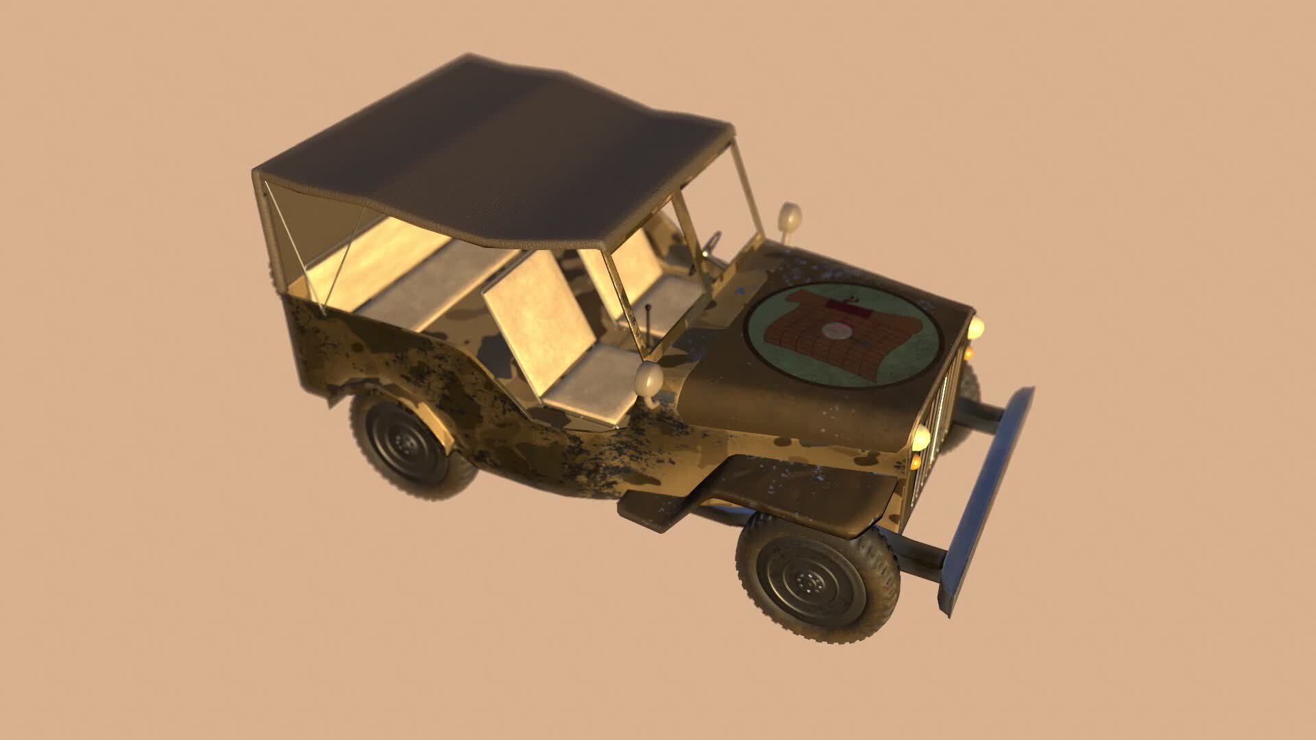 ArtStation - Jeep Willys MB (prop of Silica's Trial)