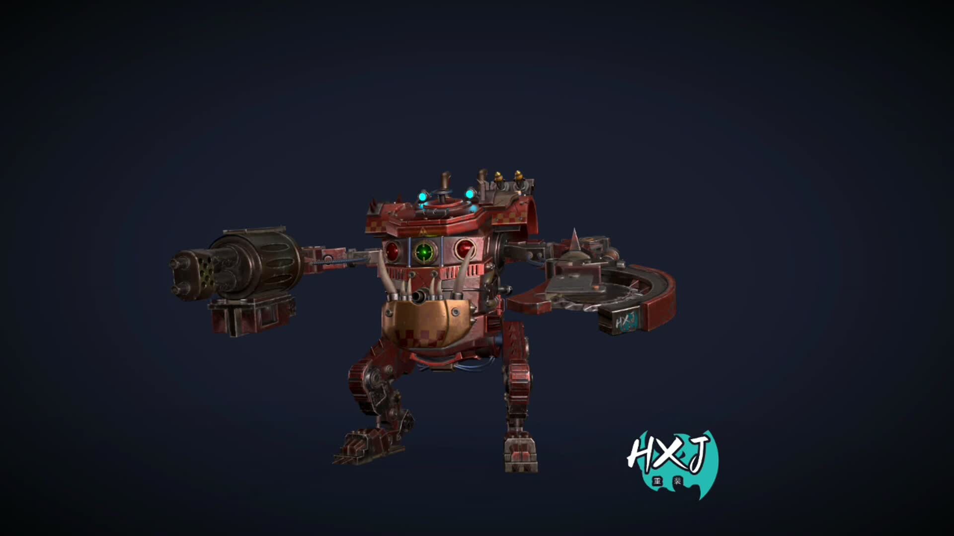 ArtStation - Mechanical armor机甲