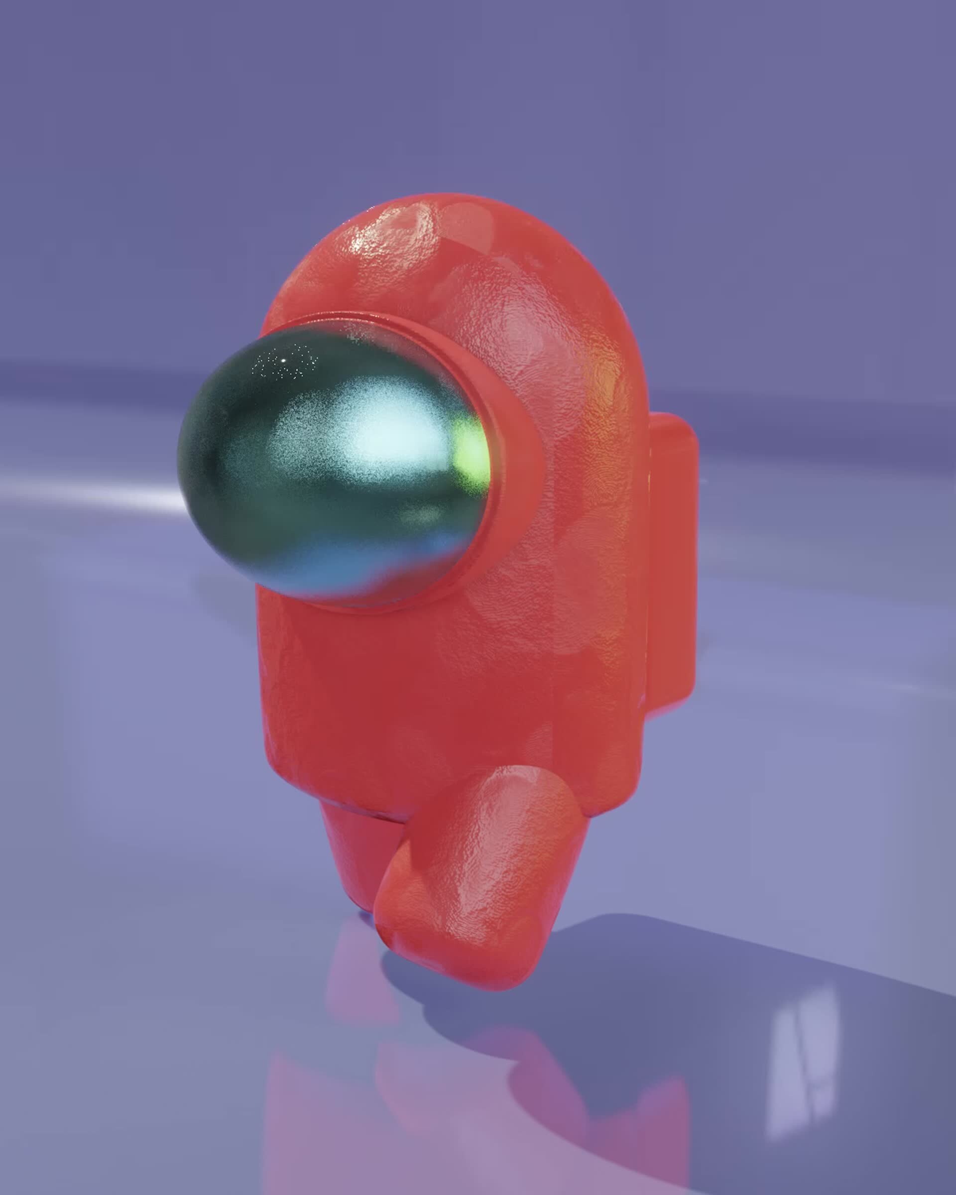 ArtStation - Among us Character Animation With Clay Shaders