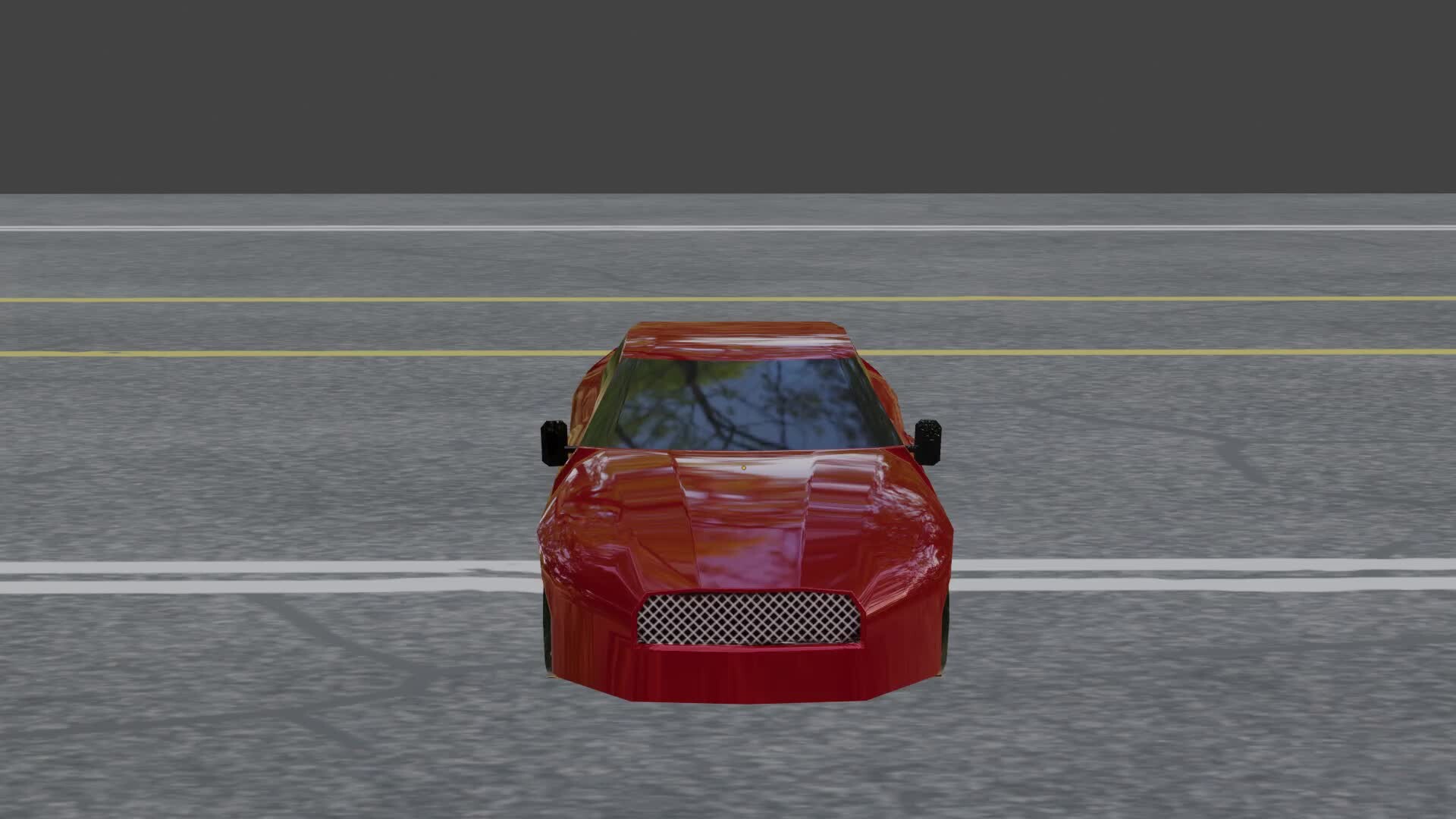 ArtStation - low poly super car