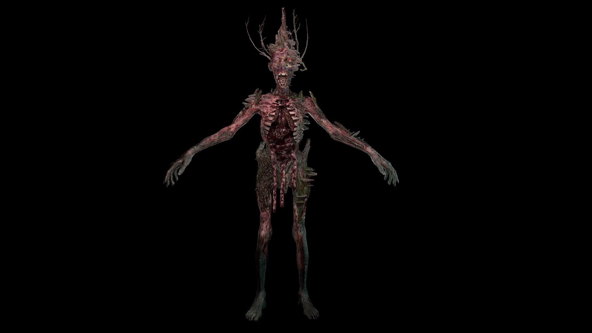 ArtStation - Zombie (sprouted)