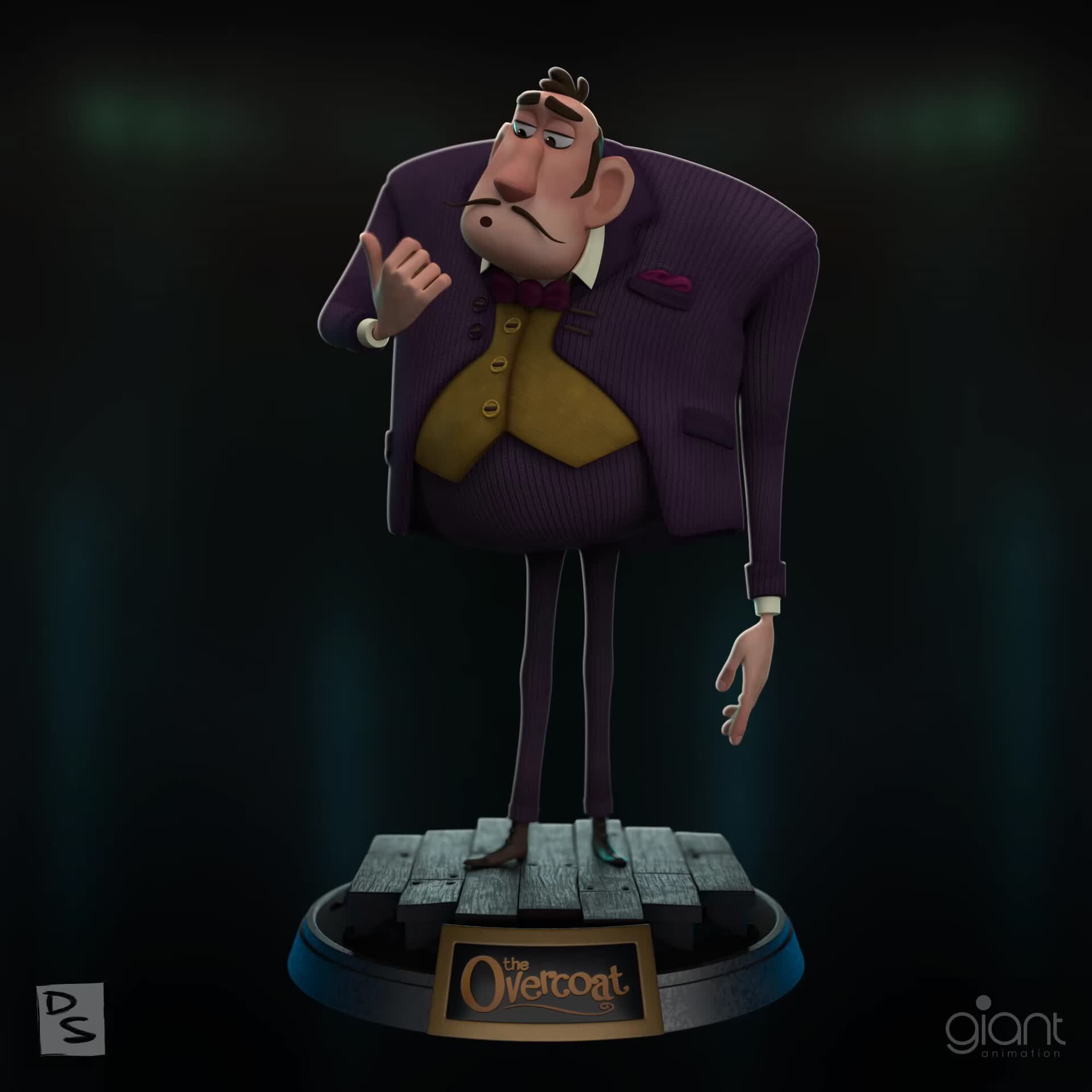 ArtStation - THE OVERCOAT ( THE COMMISSIONER )