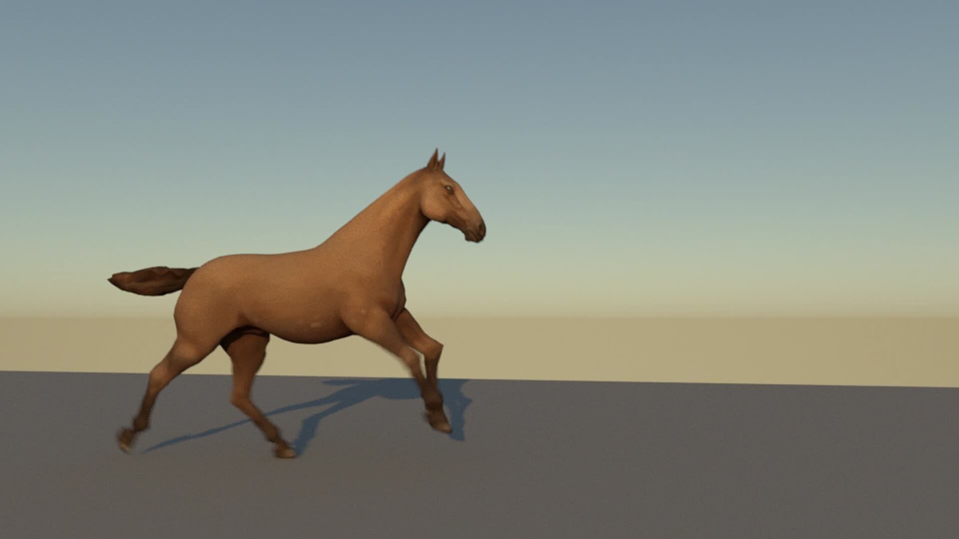 ArtStation - Horse Run Cycle