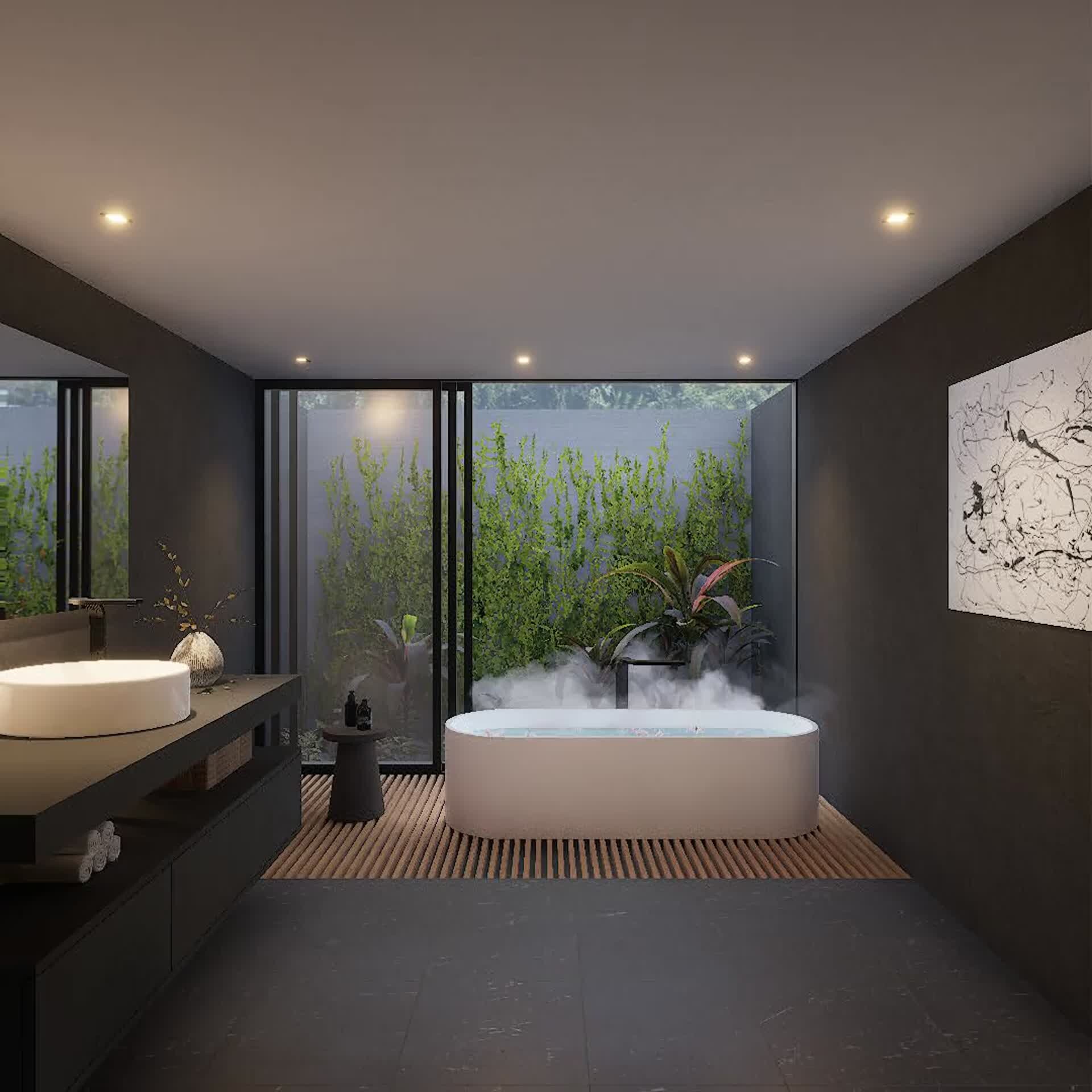 ArtStation - Minimal Bathroom