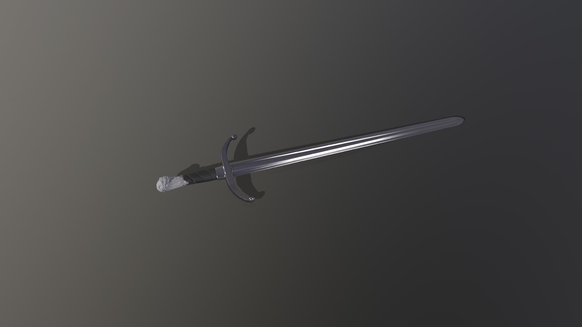 ArtStation - 3d sword modeling and turnable video clip
