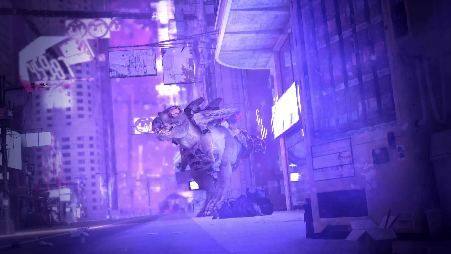 ArtStation - Cyber-punk T-rex_HEAJ