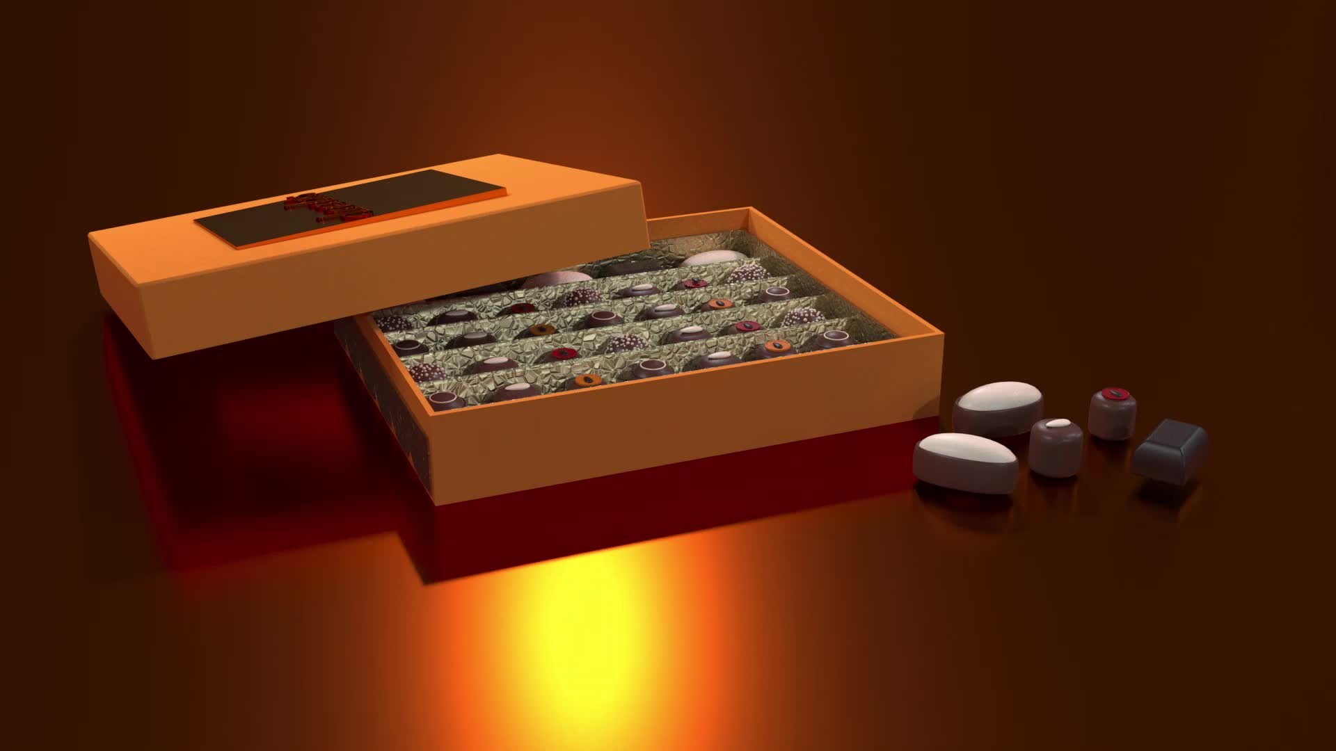 ArtStation - Chocolate box