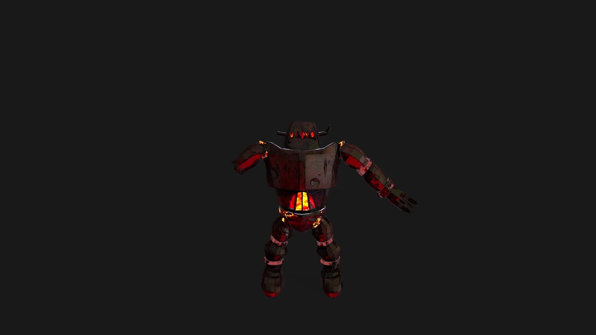 ArtStation - Damage combat robot damage