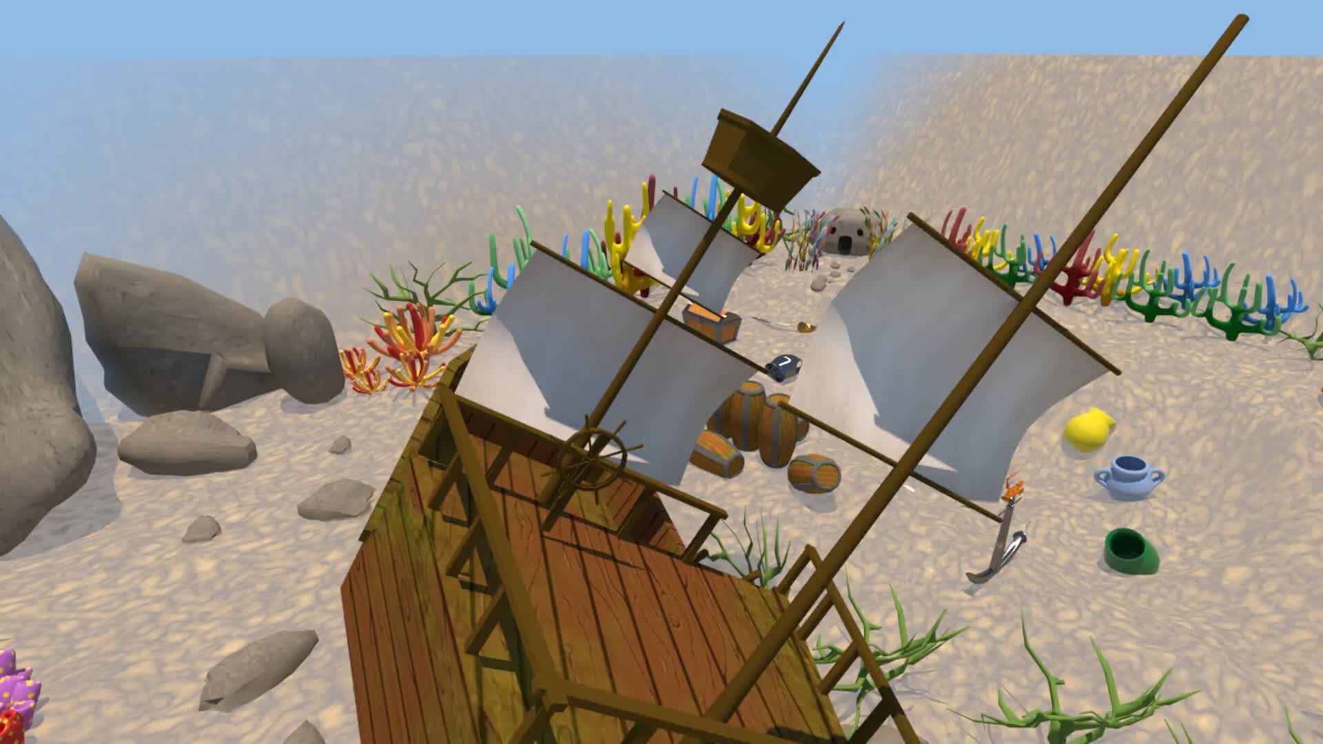 ArtStation - underwater scene