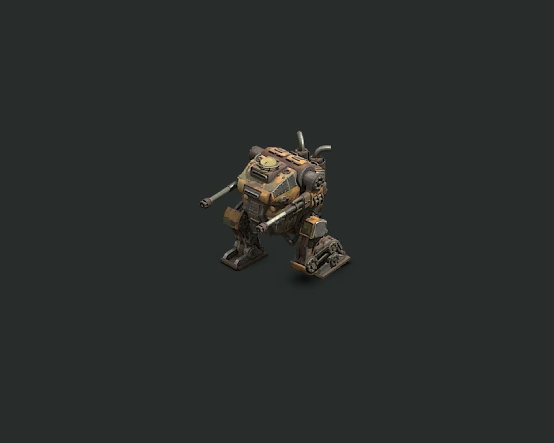 ArtStation - German walker