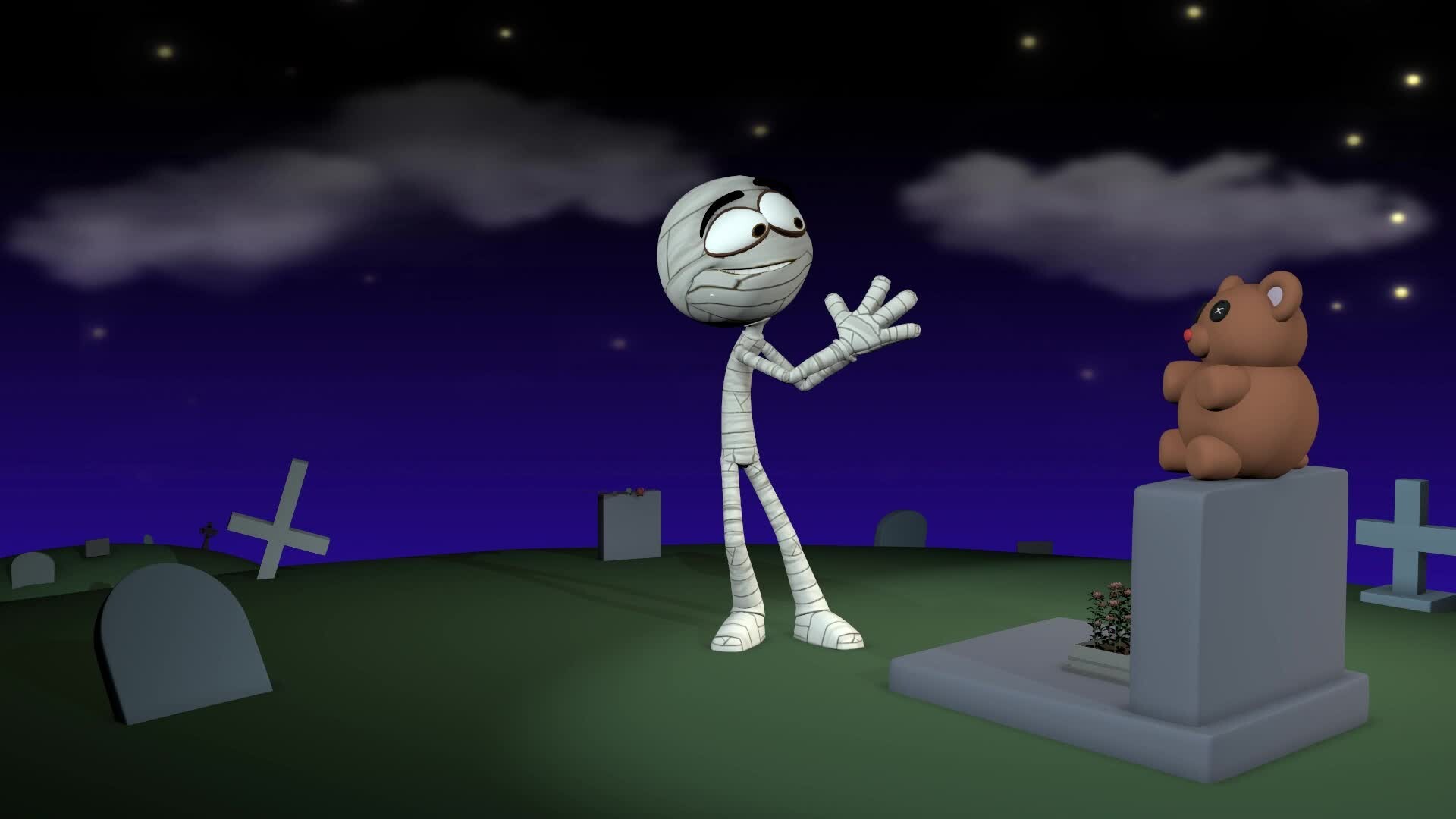 ArtStation - Mummy animation