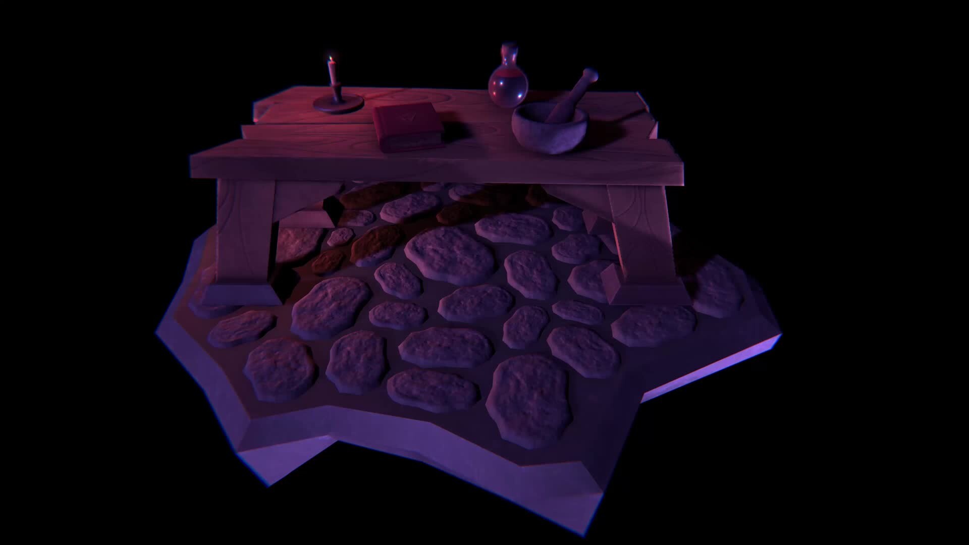 ArtStation - The alchemist table