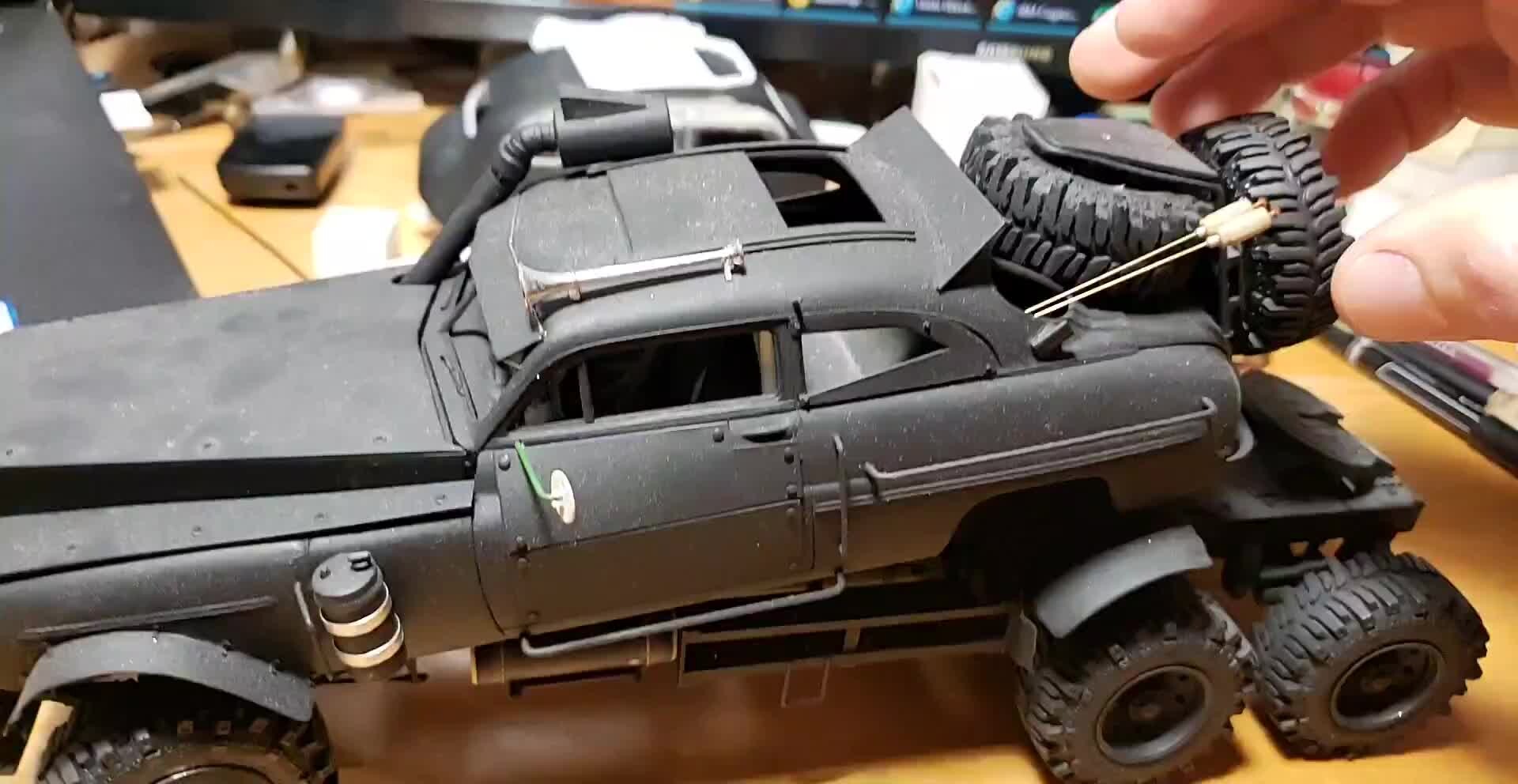 ArtStation - 1949 Mercury War Rig - Kitbash/Scratch Build