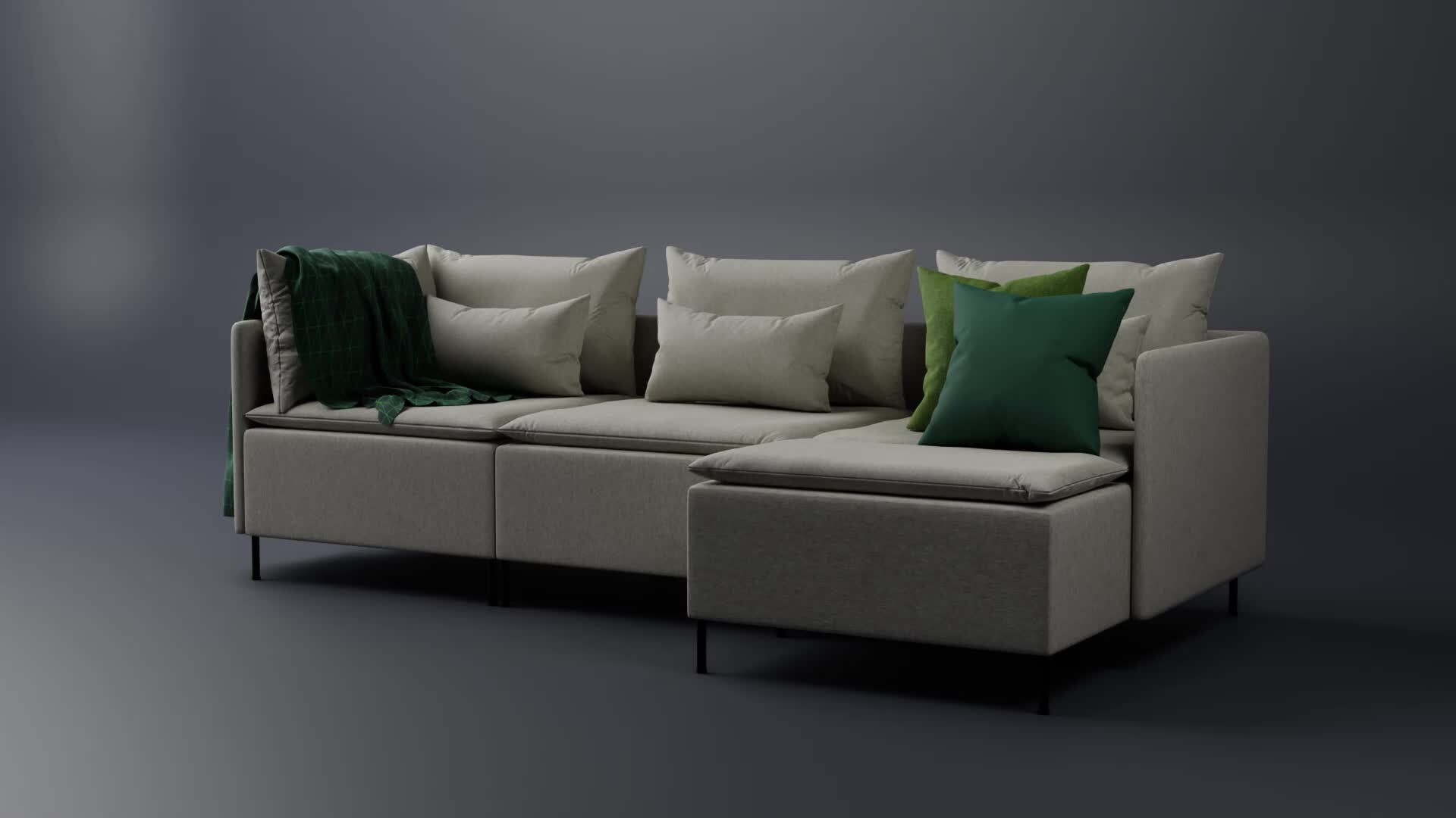 ArtStation - Soderhamn Couch (Personal Project)