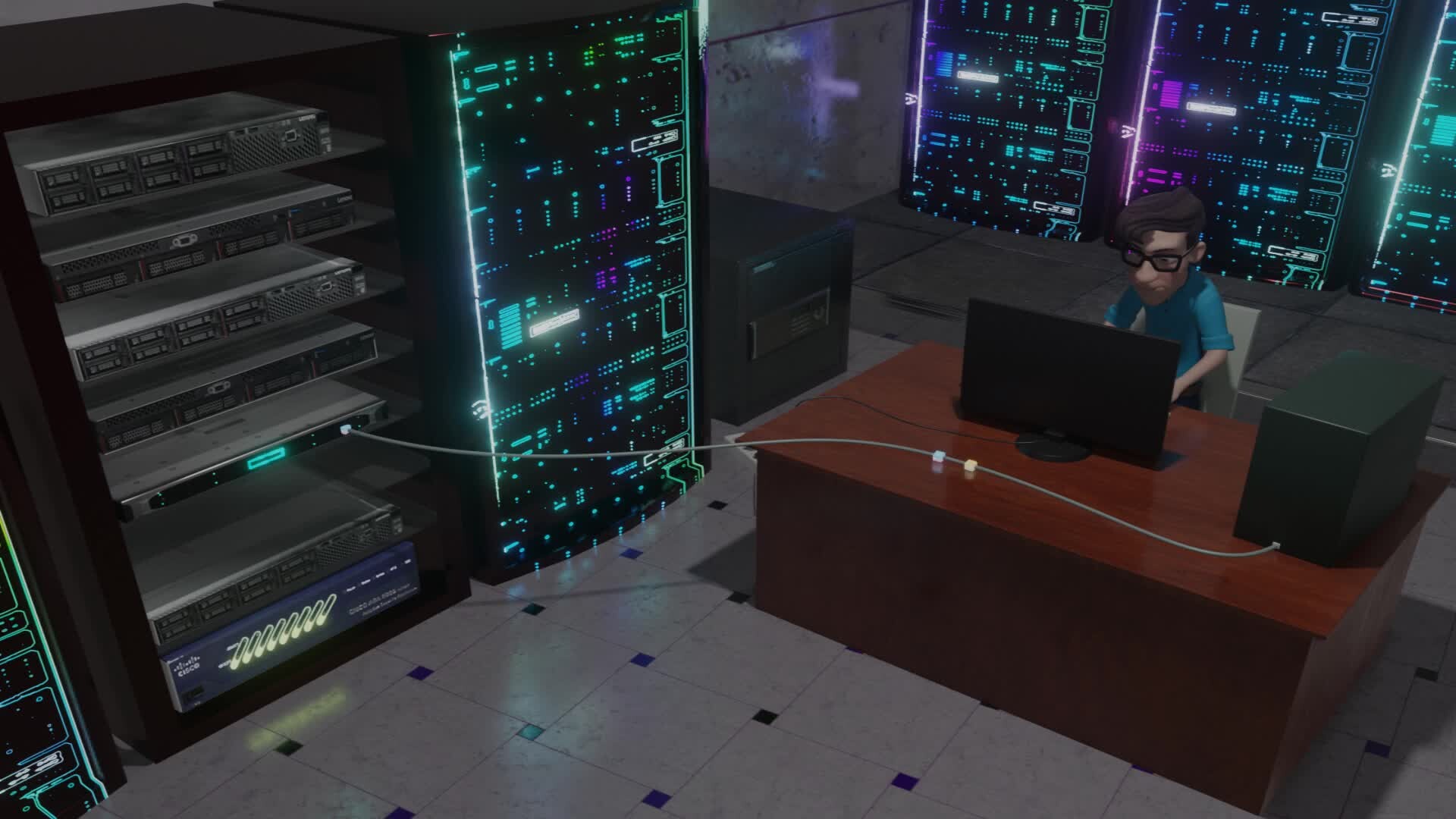 ArtStation - Web Application Firewall Animation (2019)