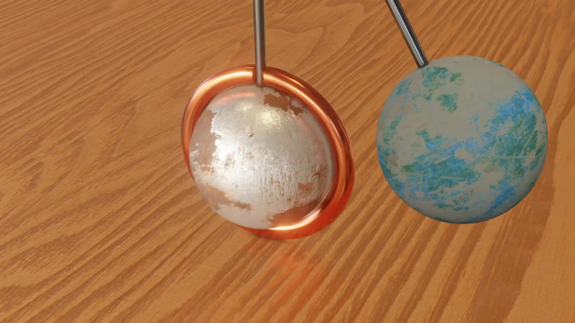 ArtStation - Swinging balls