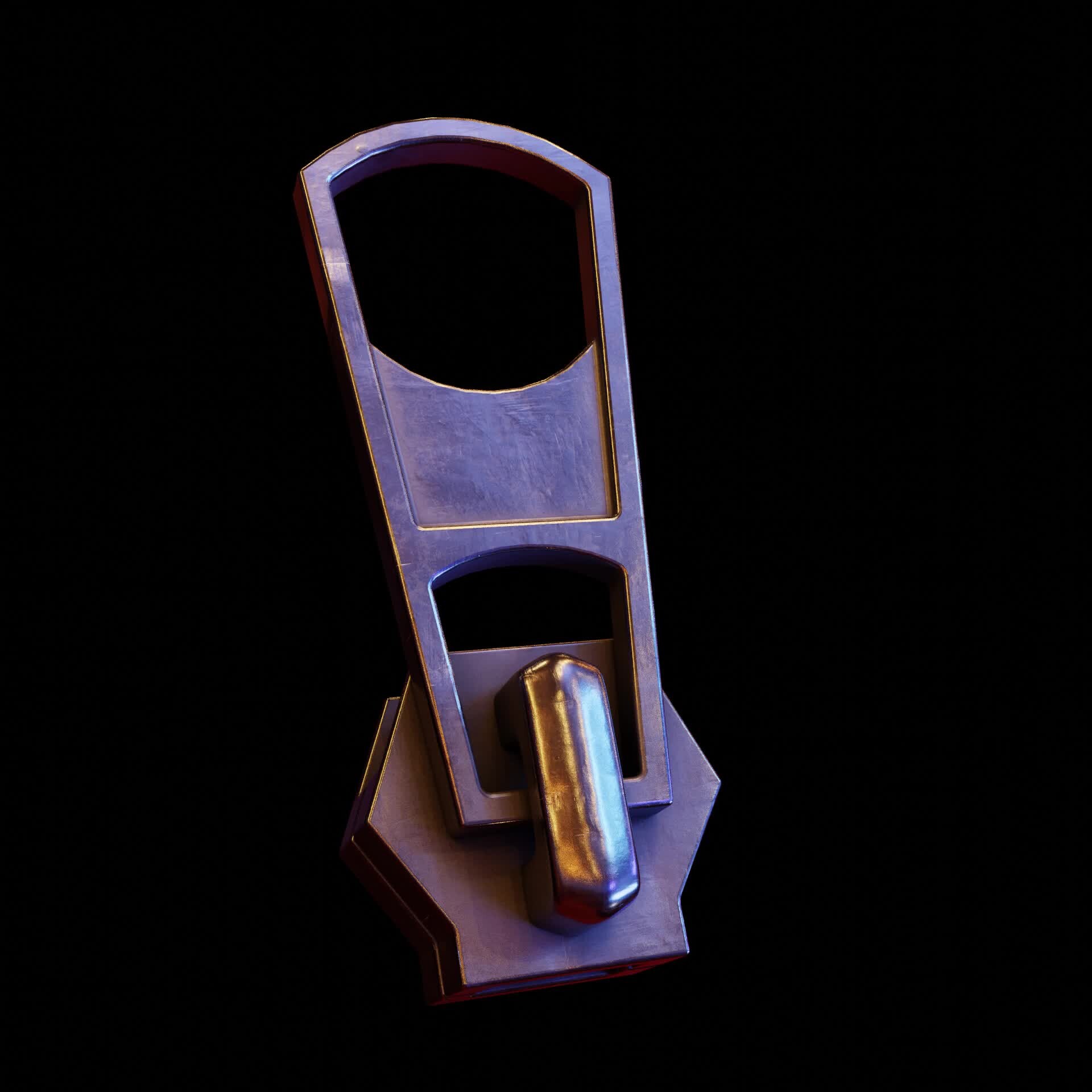 ArtStation - Stylized Zipper