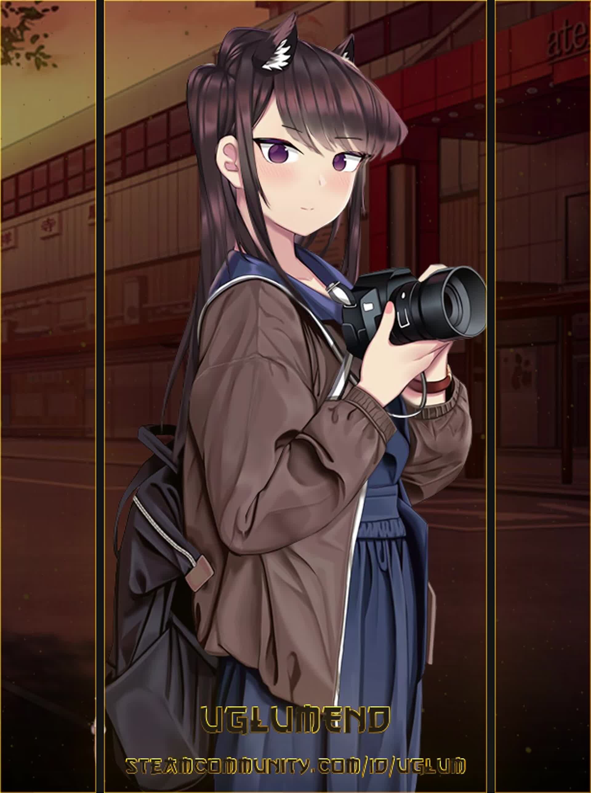 ArtStation - Steam ArtWork Shocase - Komi-san