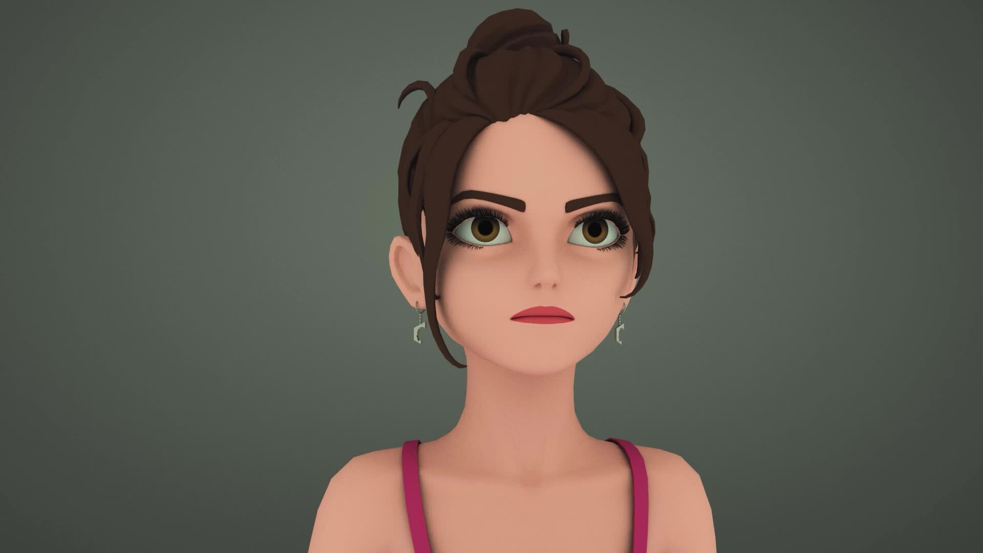 ArtStation - Girl Facial Animation